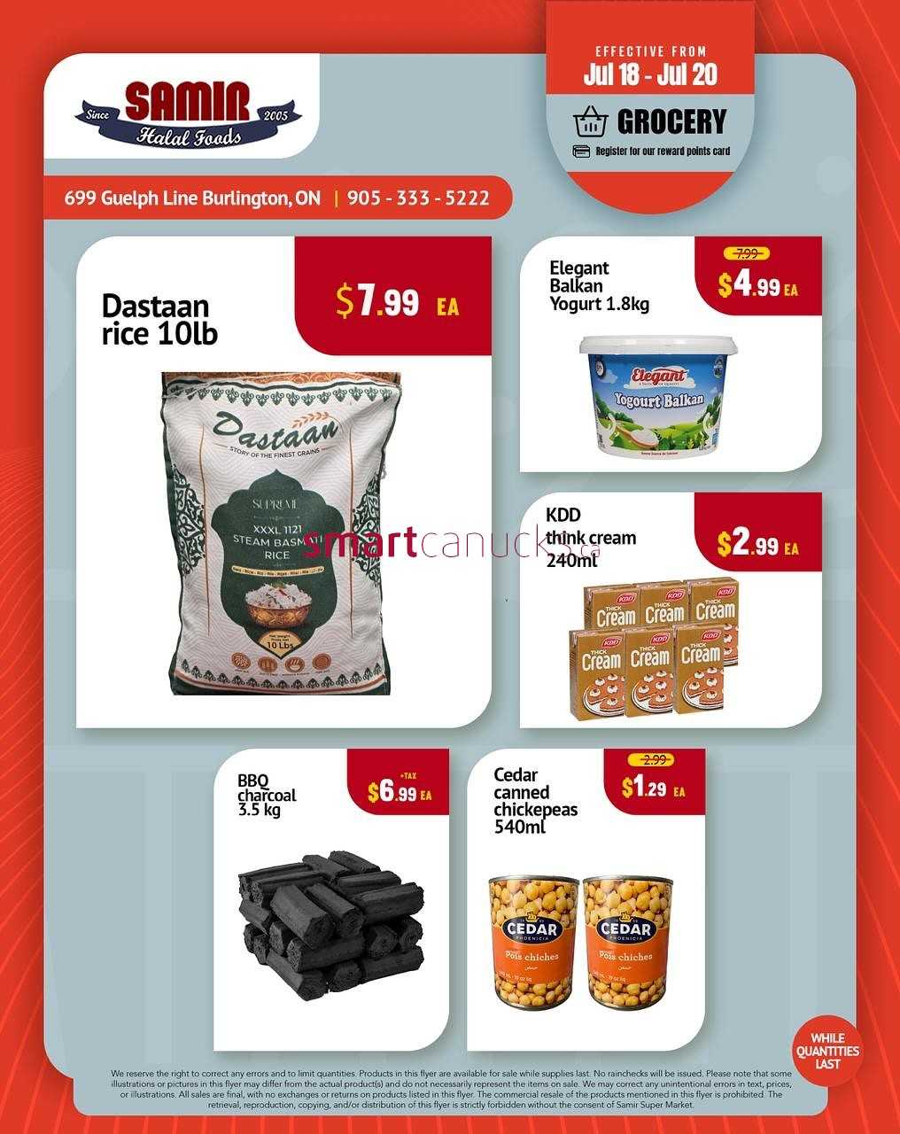 Samir Supermarket Flyer July 18 to 20