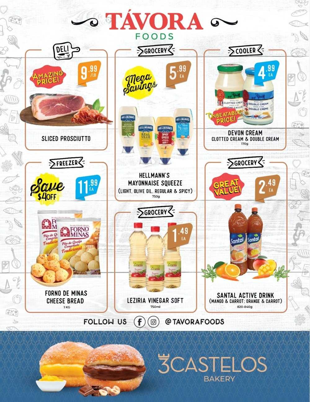 Tavora Foods Flyer July 21 to 27