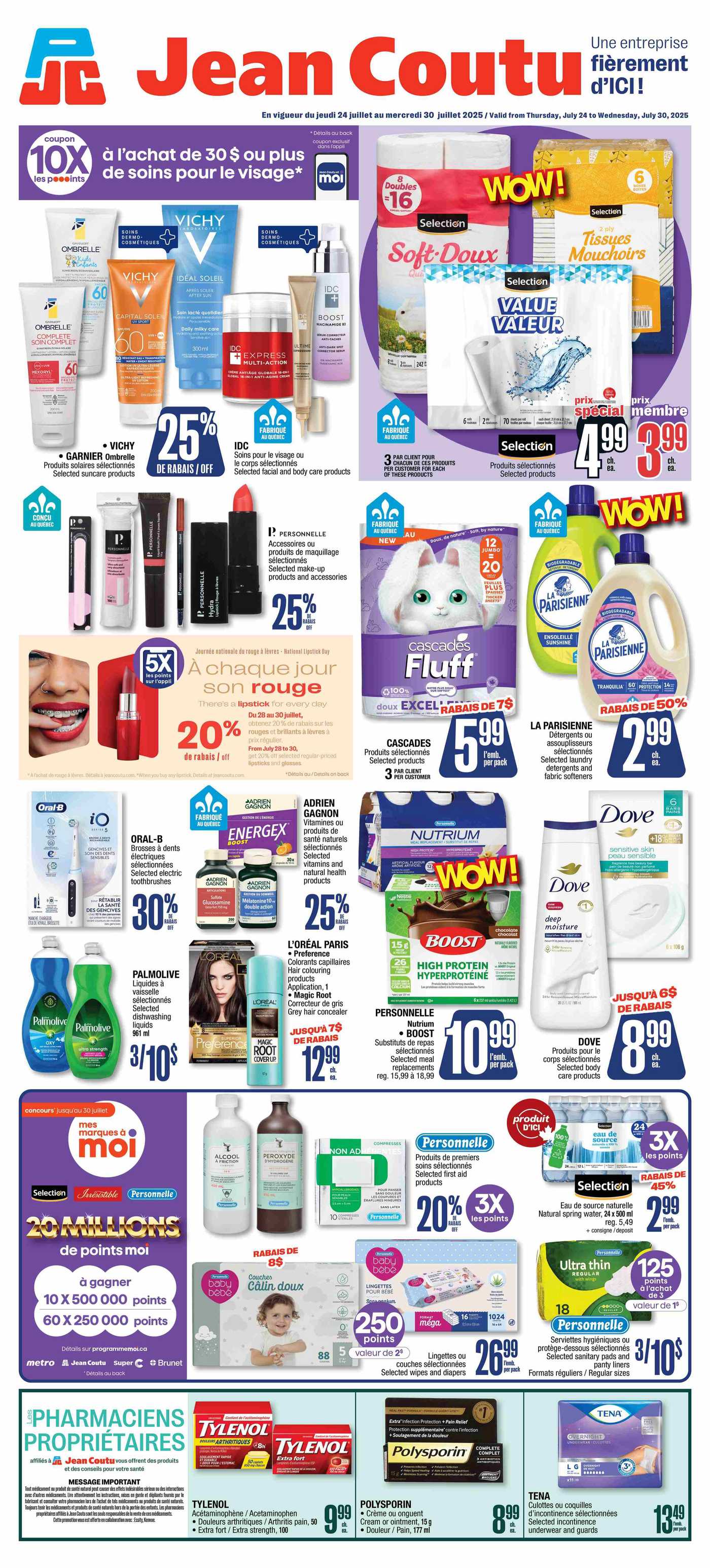 Jean Coutu Flyer July 24 to 30