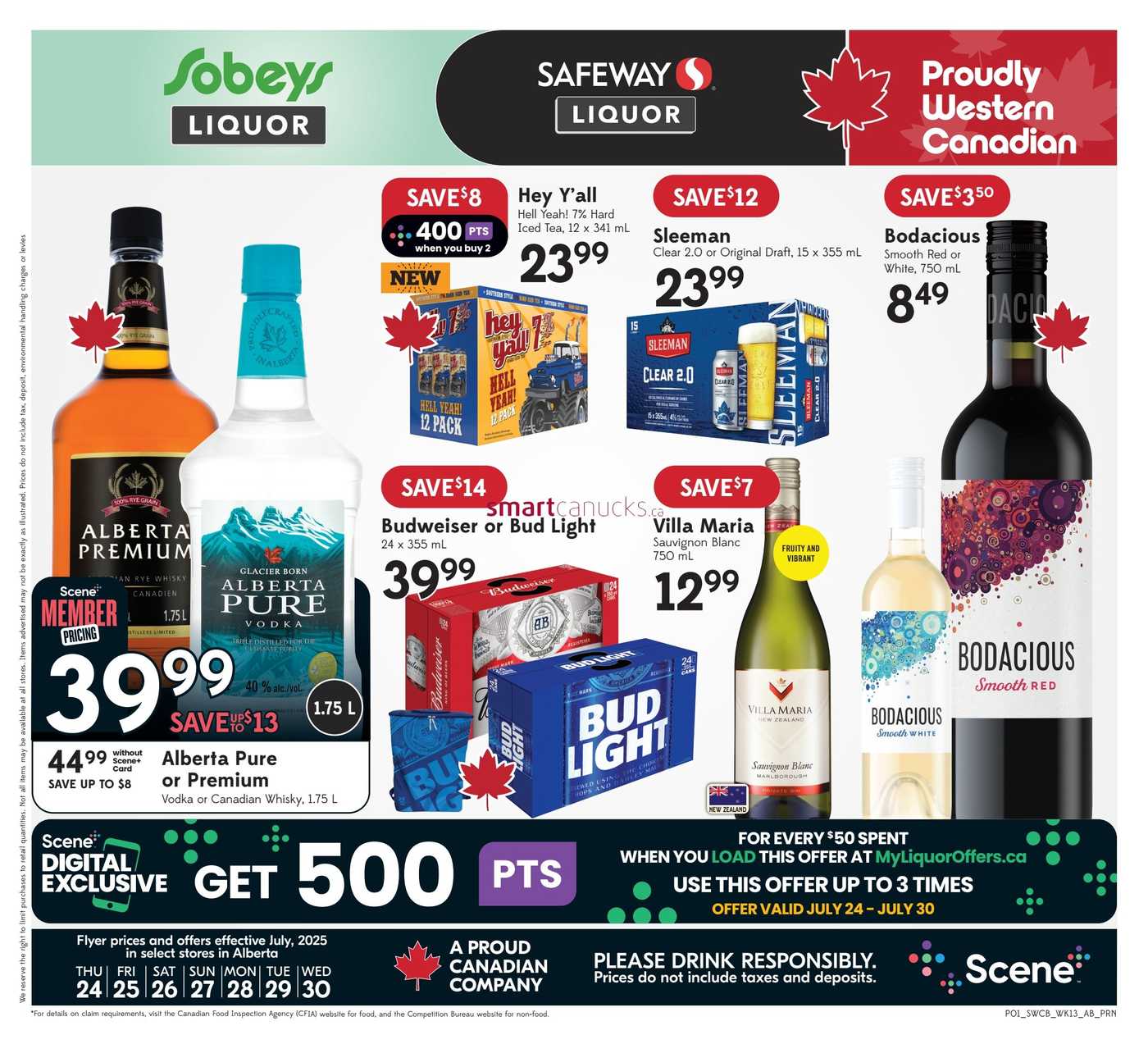 Sobeys/Safeway (AB) SWCB Flyer July 24 to 30