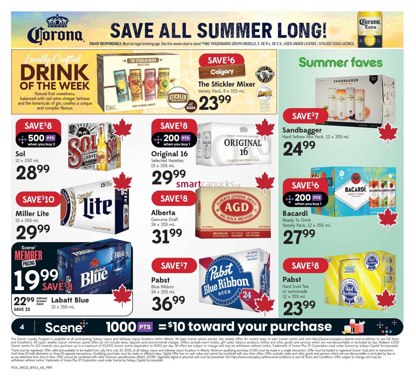 Sobeys/Safeway (AB) SWCB Flyer July 24 to 30