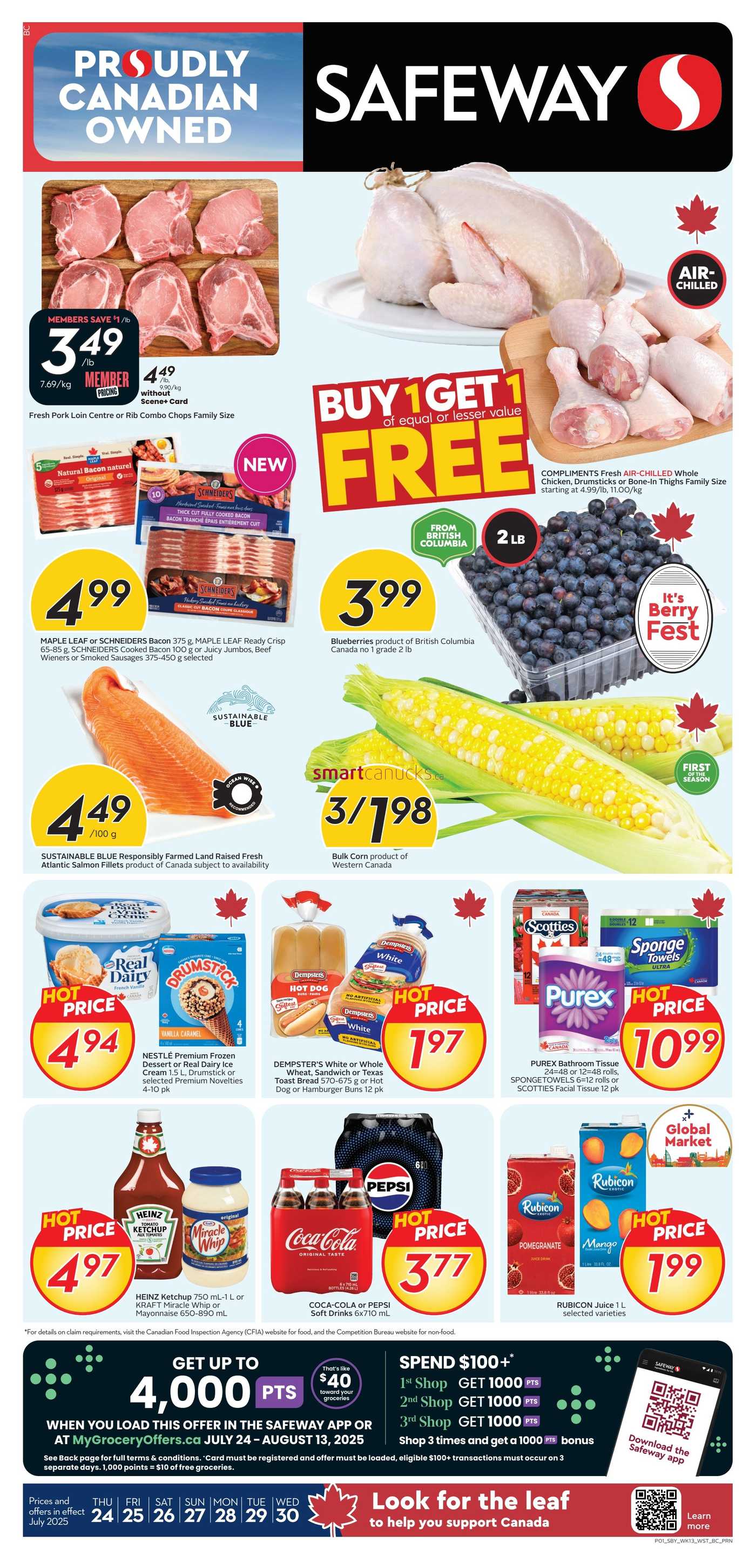 Safeway (BC) Flyer July 24 to 30