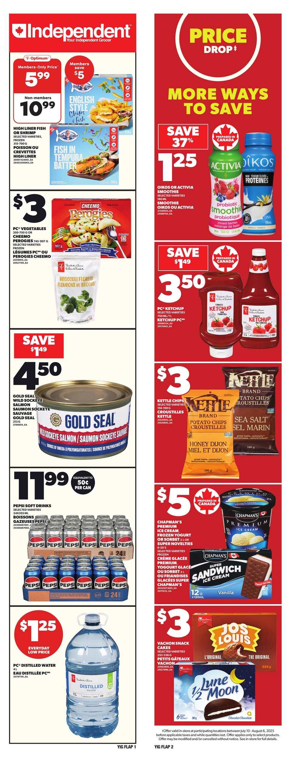 Independent Grocer (ON) Flyer July 24 to 30
