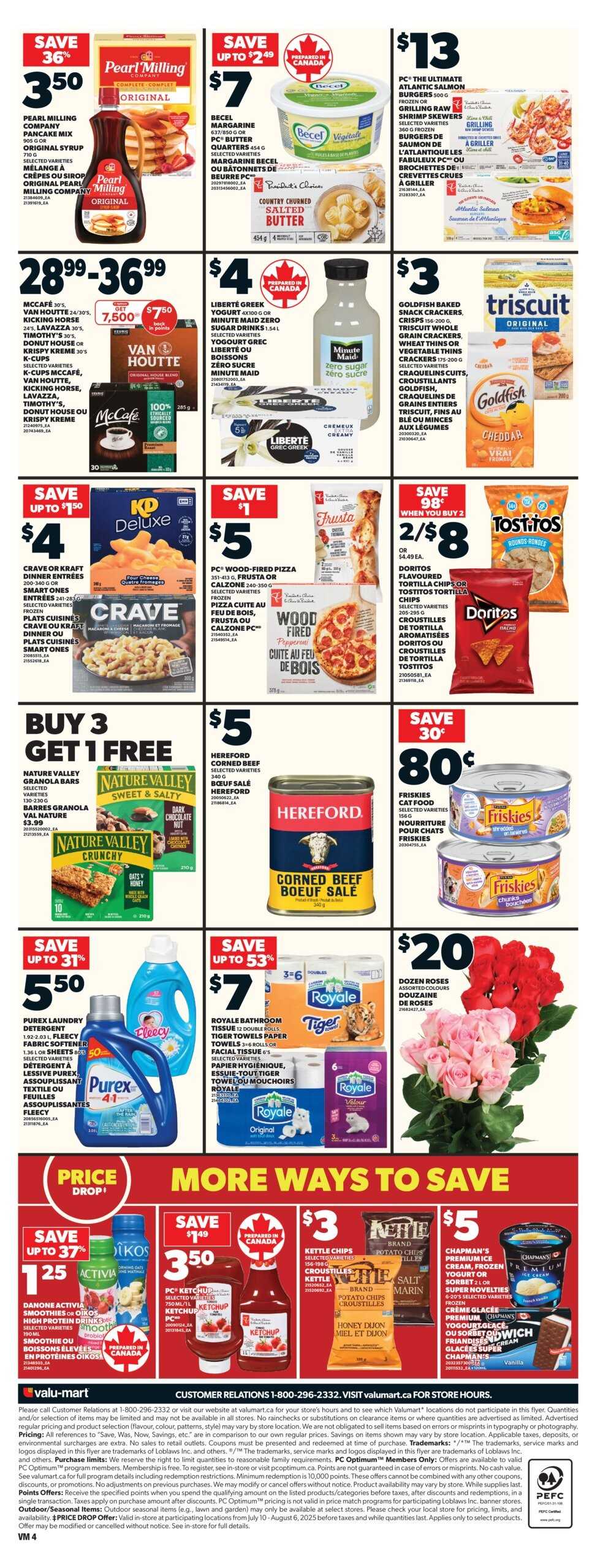 Valu-mart Flyer July 24 to 30