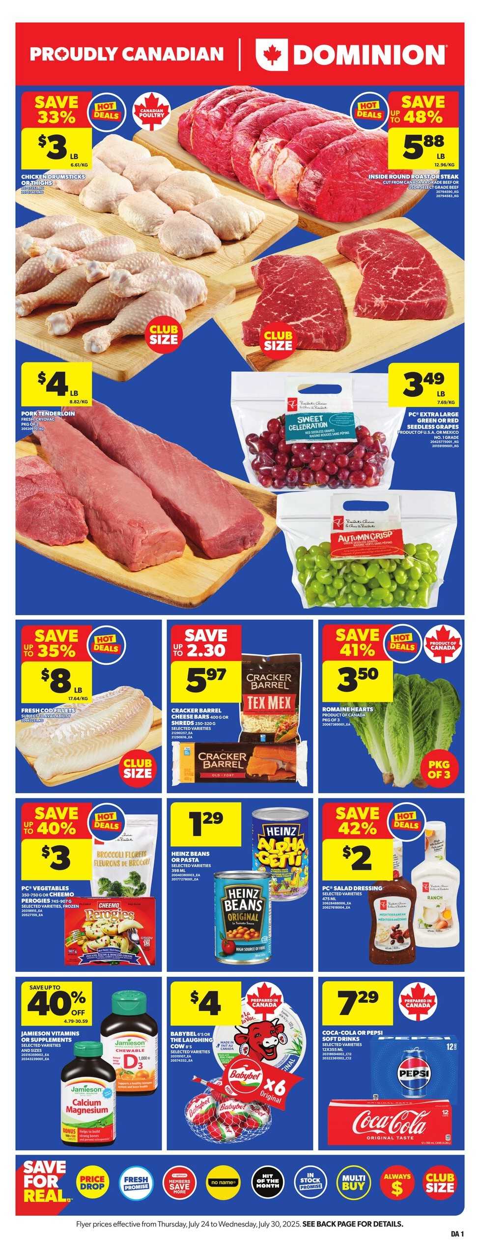 Dominion Flyer July 24 to 30