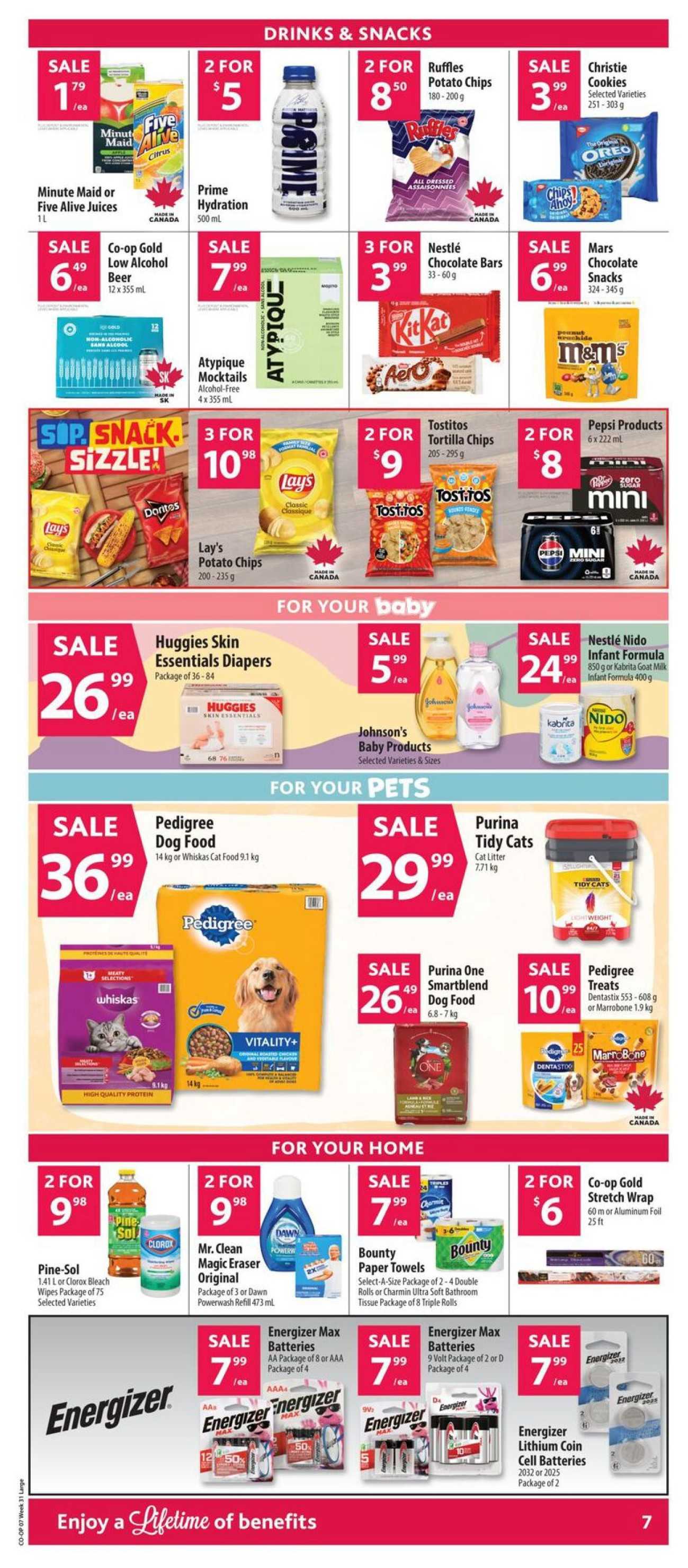 Co-op (West) Food Store Flyer July 24 to 30