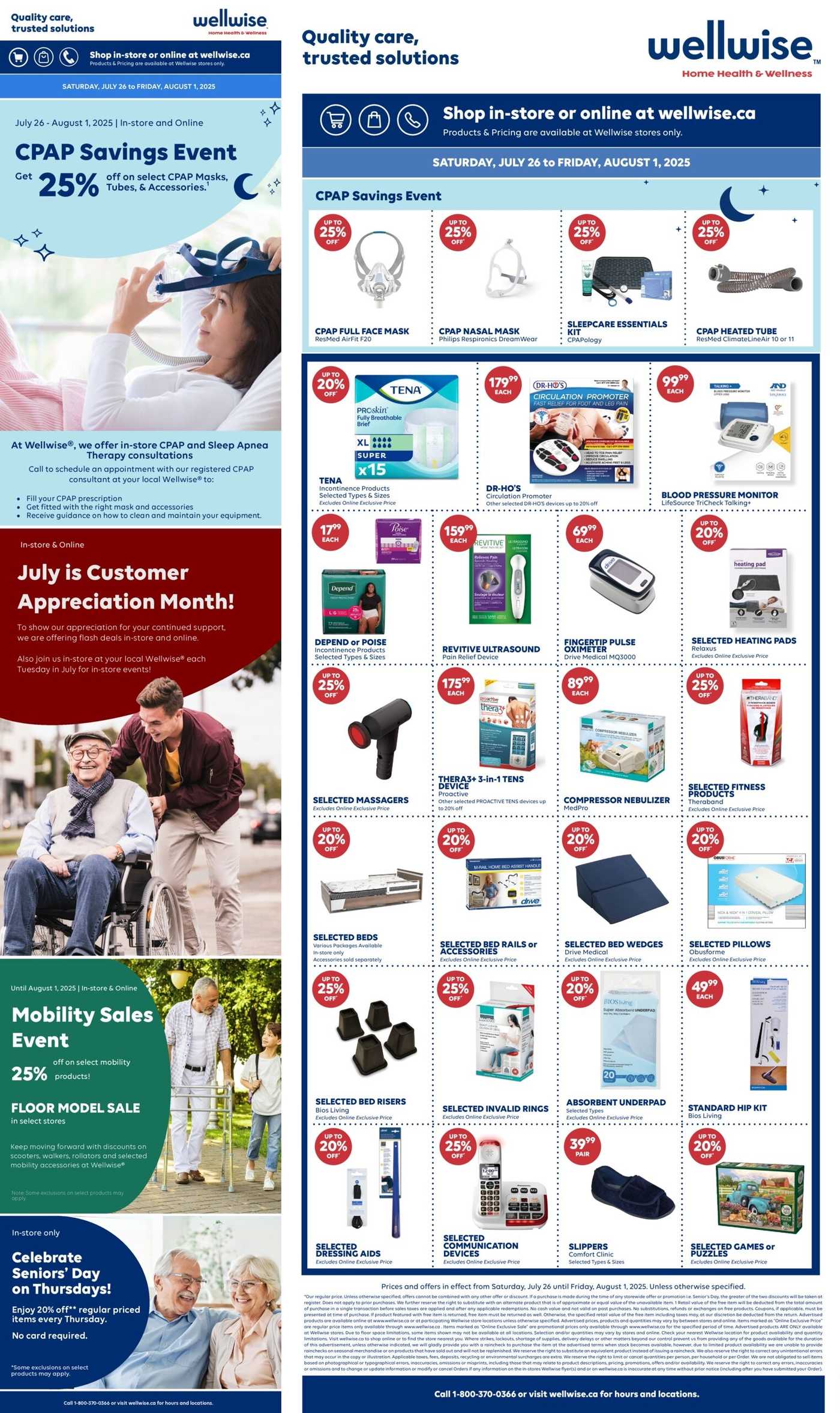 Wellwise By Shoppers Flyer July 26 to August 1