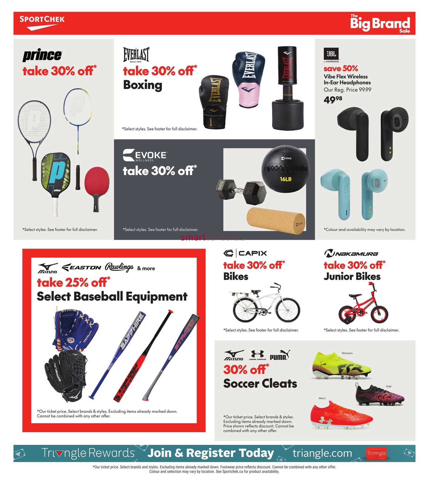 Sport Chek Flyer July 24 to August 13