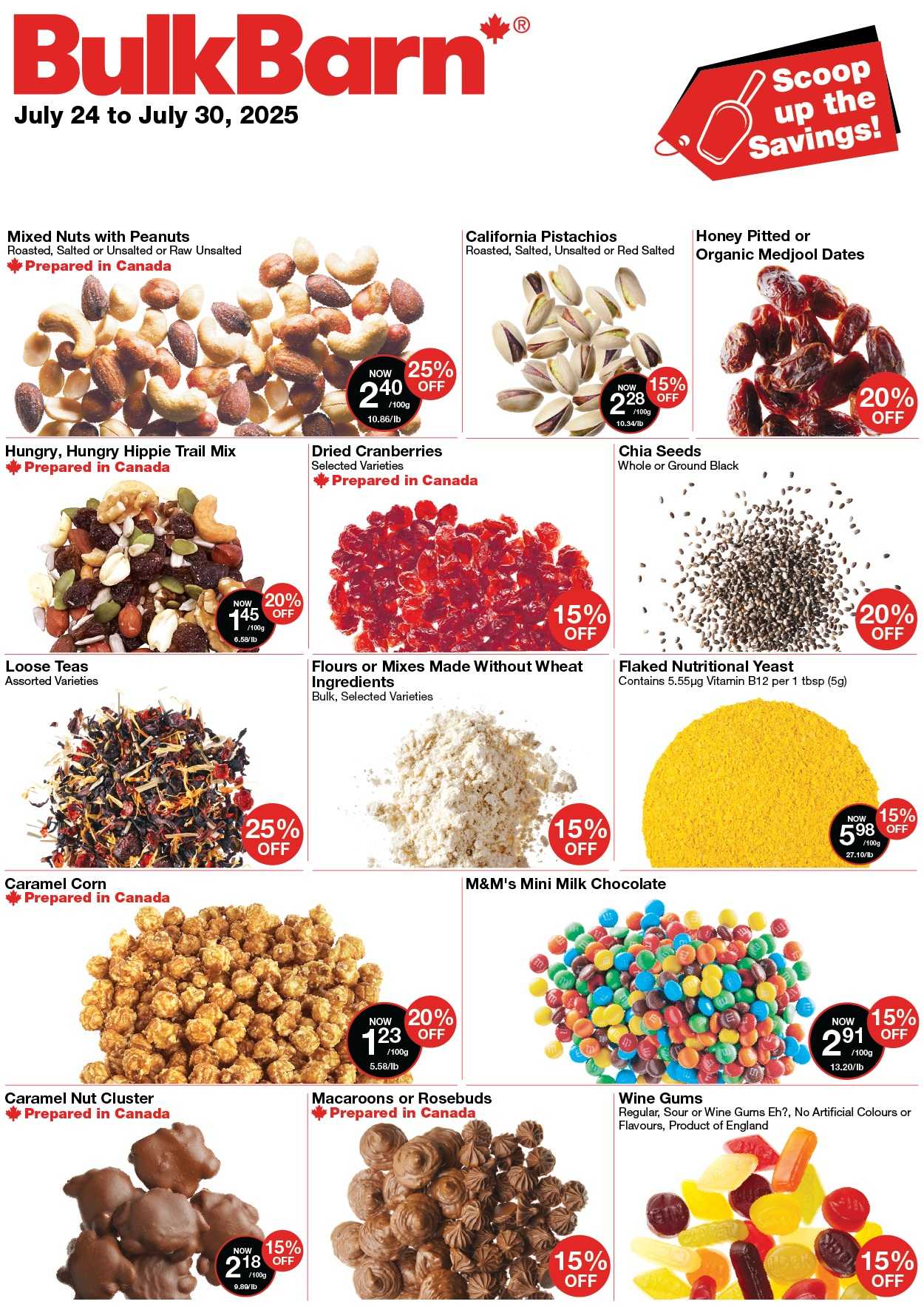 Bulk Barn Flyer July 24 to 30