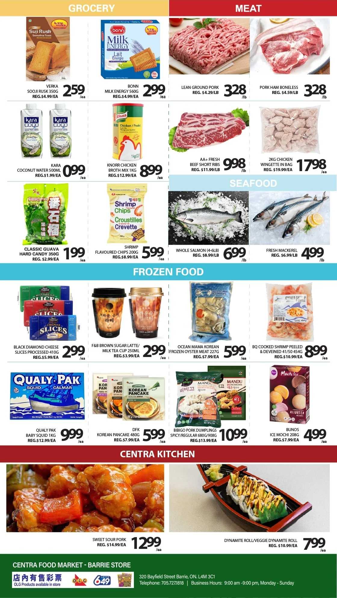 Centra Foods (Barrie) Flyer July 25 to 31