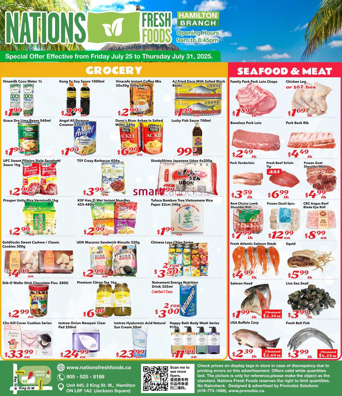 Nations Fresh Foods (Hamilton) Flyer July 25 to 31