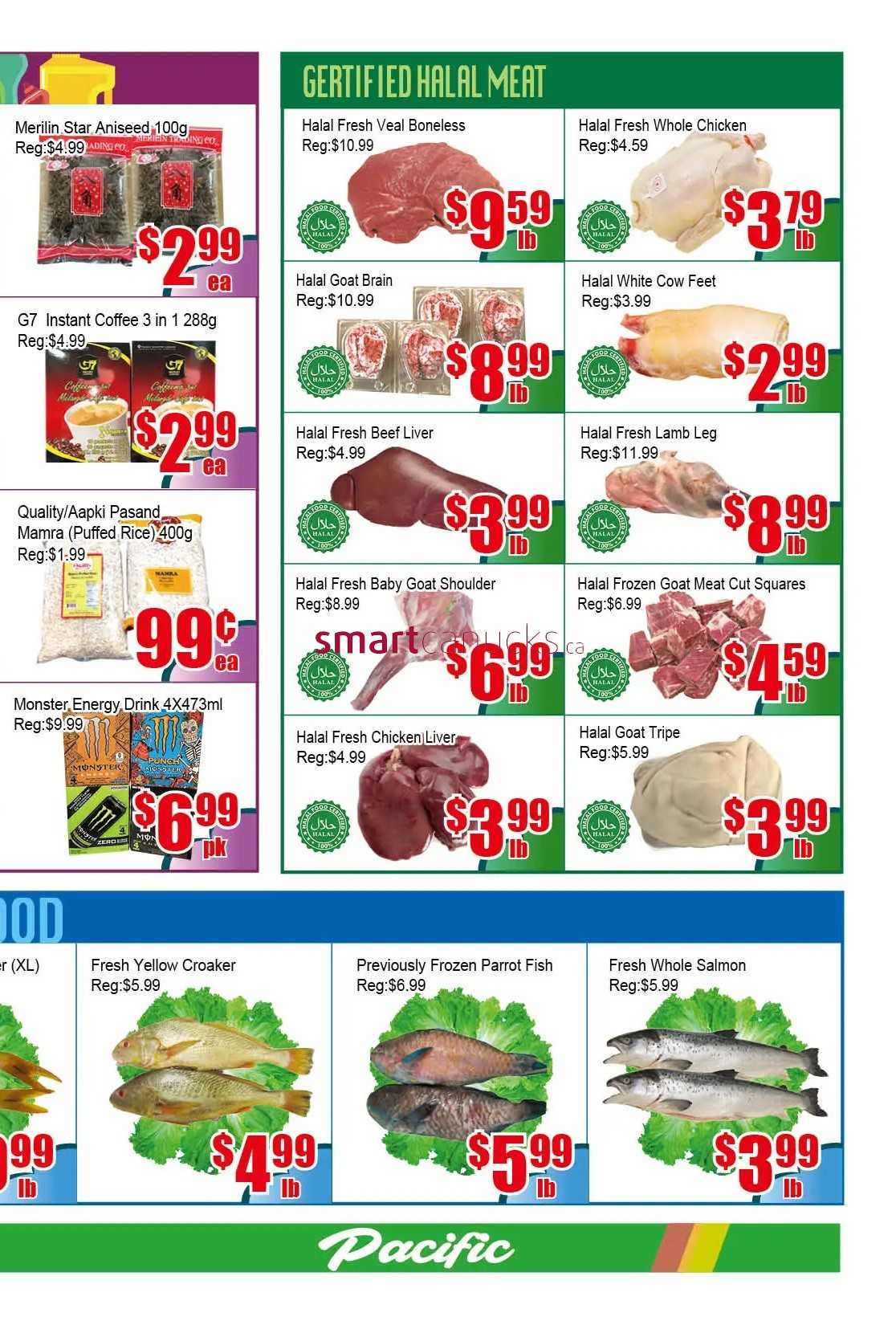 Pacific Fresh Food Market (Pickering) Flyer July 25 to 31