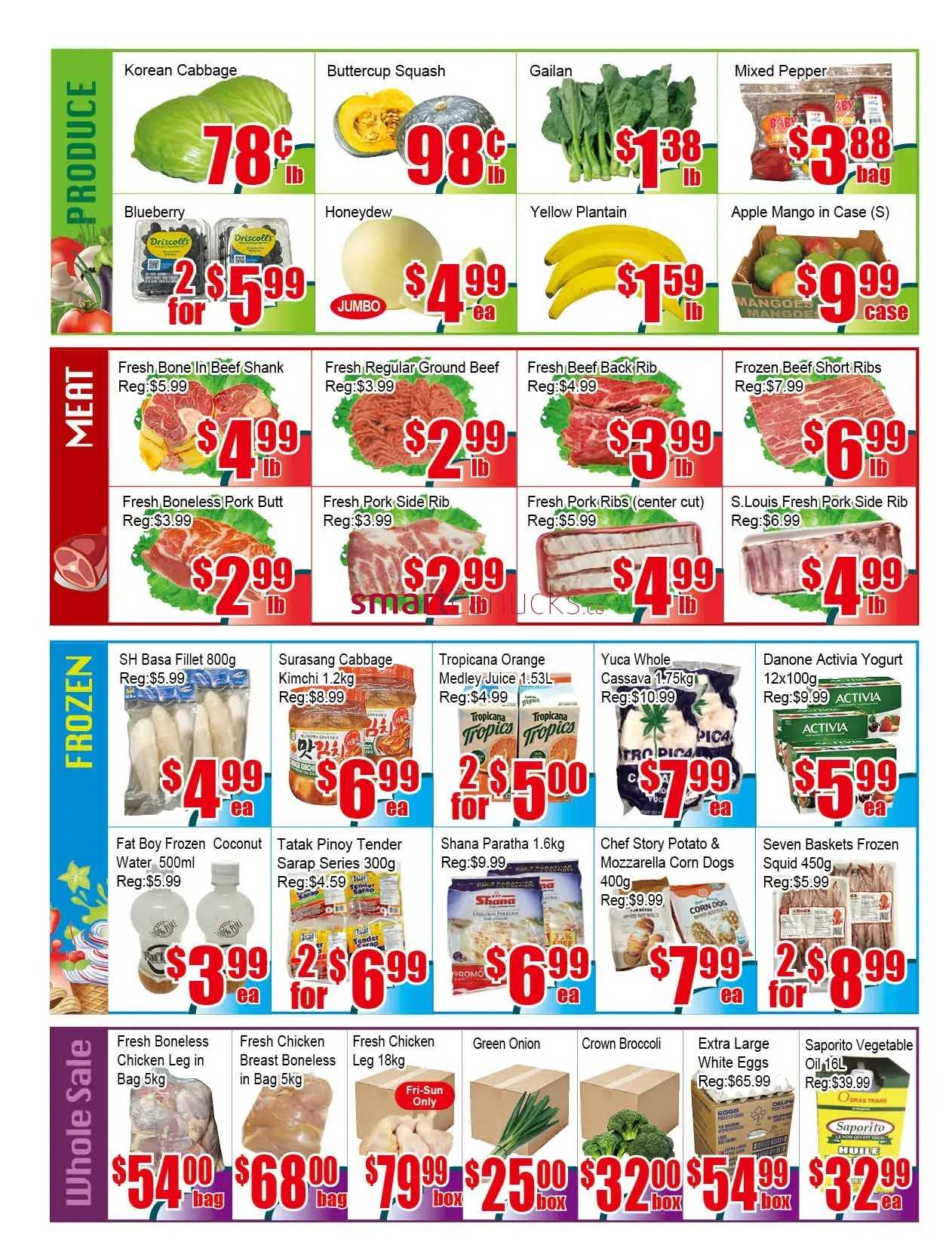 Pacific Fresh Food Market (Pickering) Flyer July 25 to 31