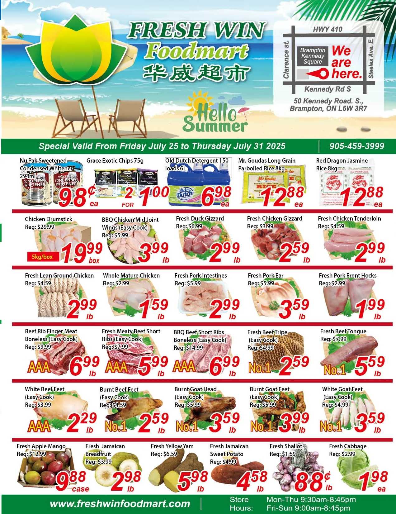 Fresh Win Foodmart Flyer July 25 to 31