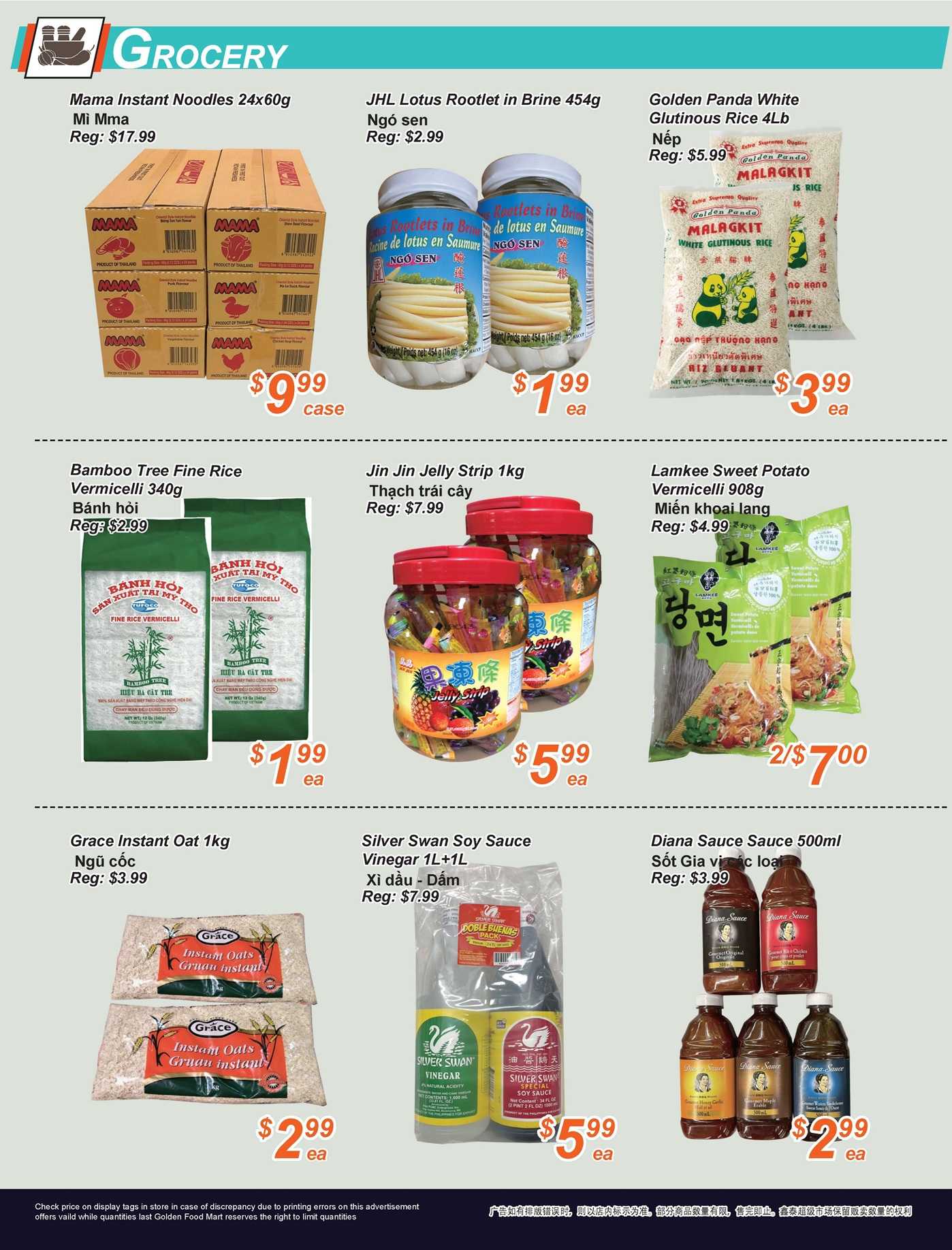 Golden Fresh Market Flyer July 25 to 31