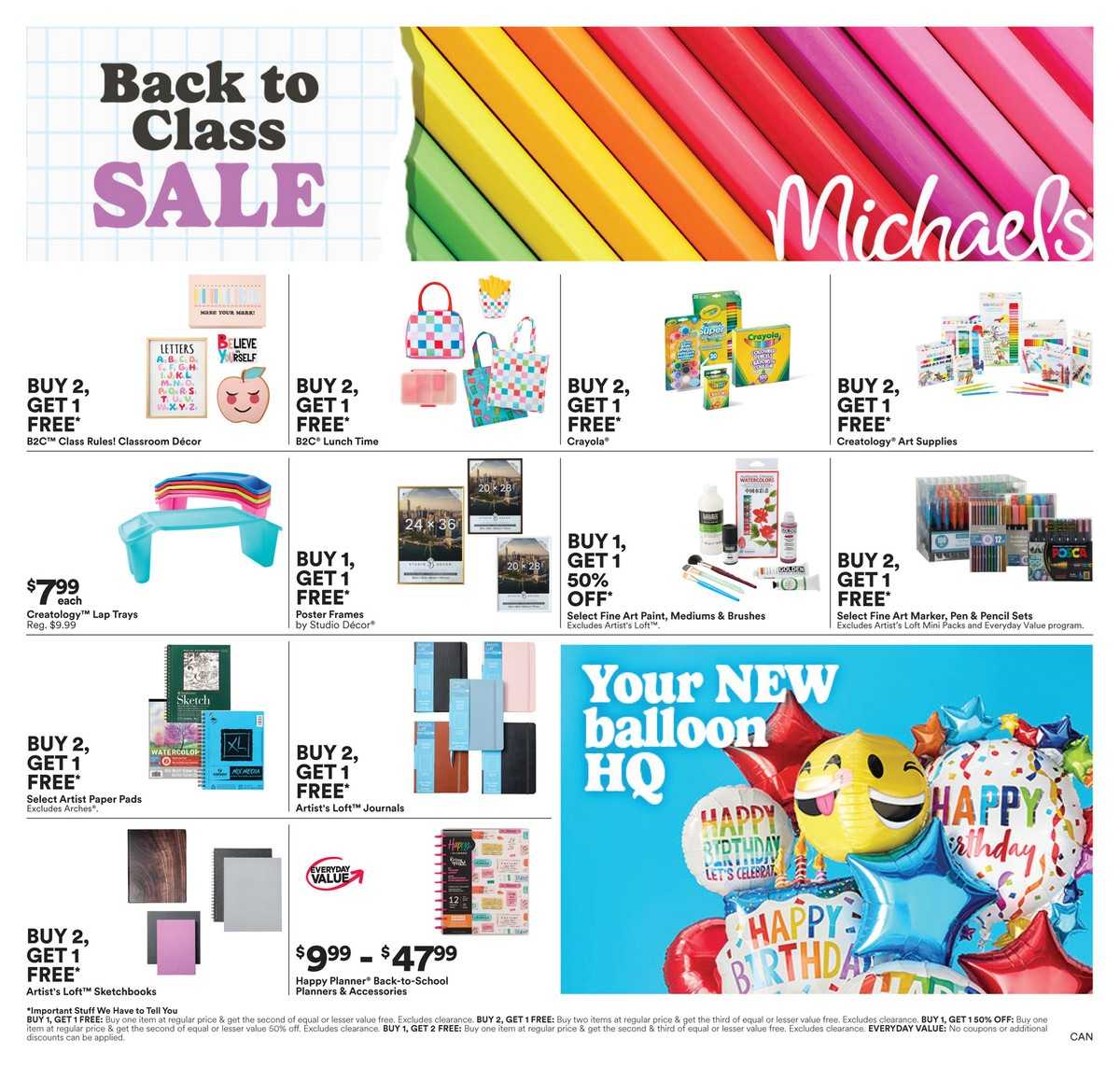 Michael's Flyer July 25 to 31