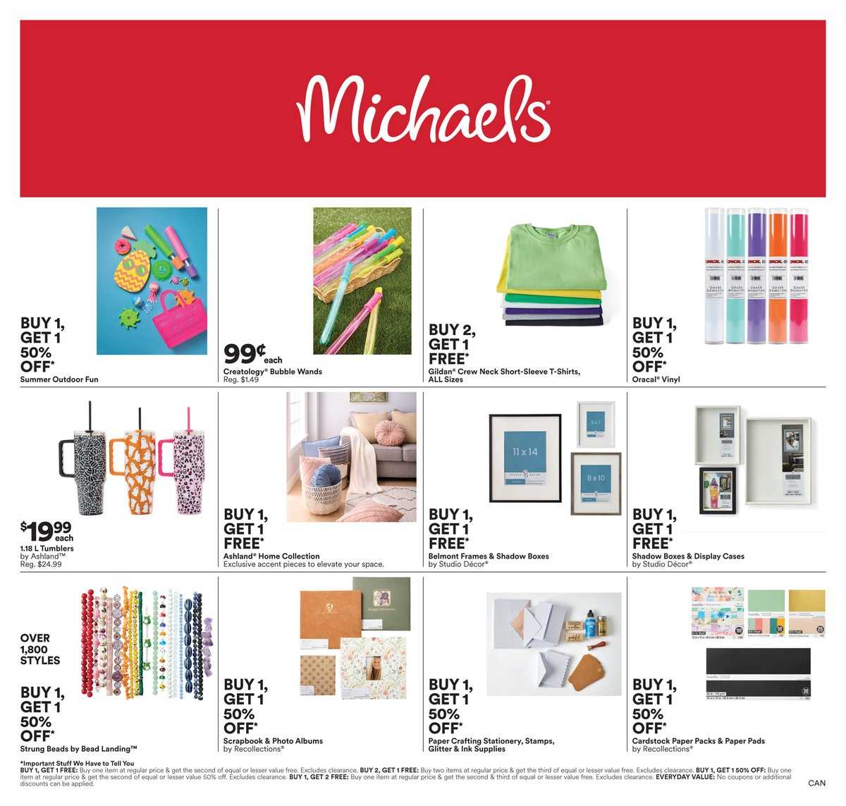 Michael's Flyer July 25 to 31