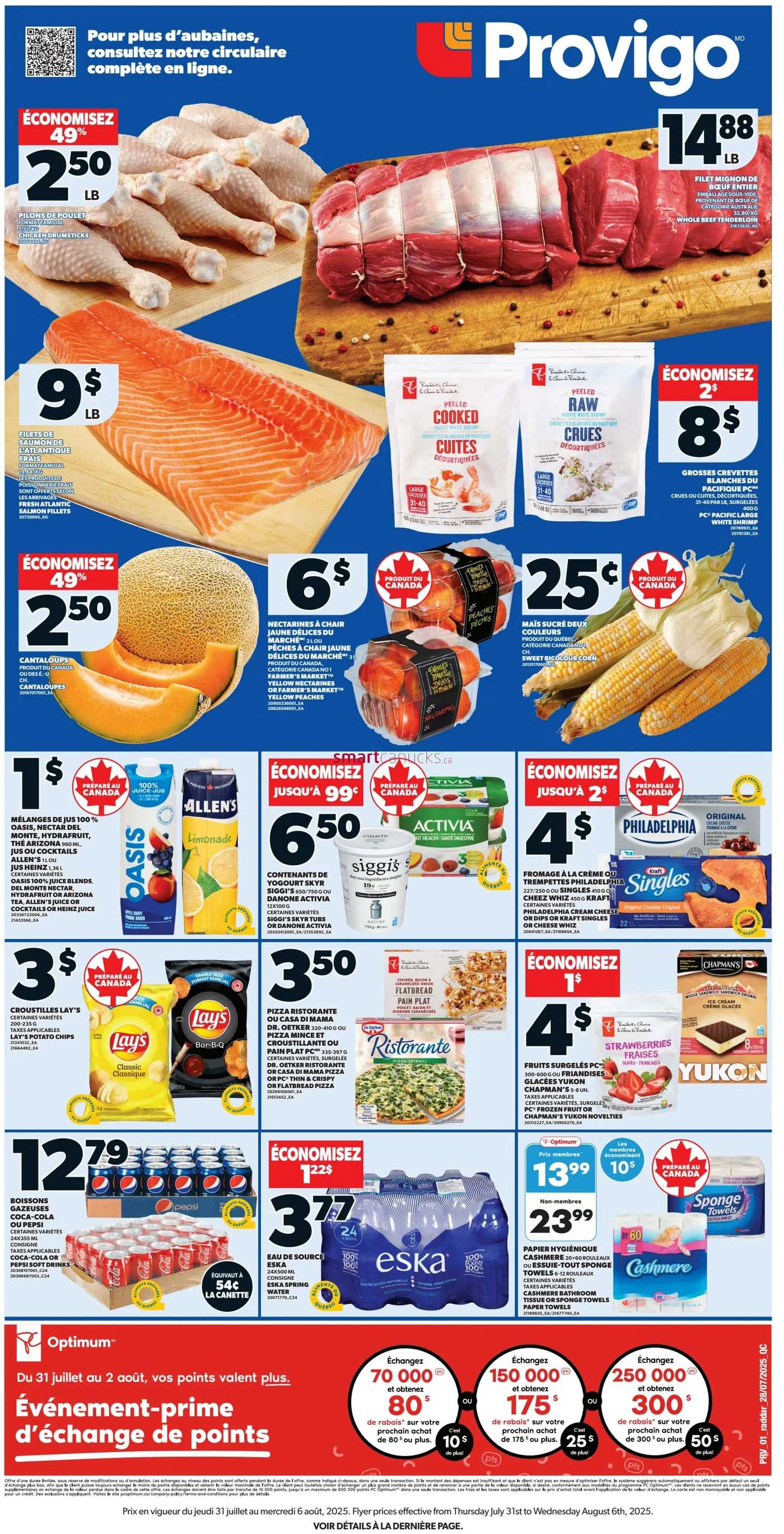 Provigo Flyer July 31 to August 6