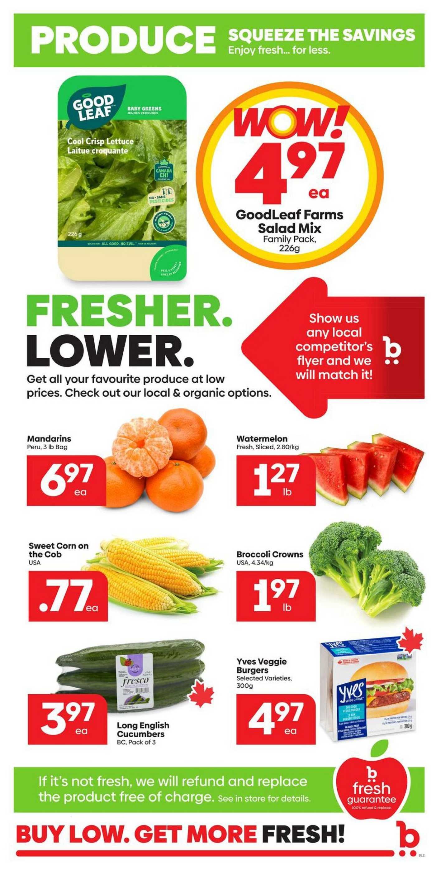 Buy-Low Foods Flyer July 31 to August 6