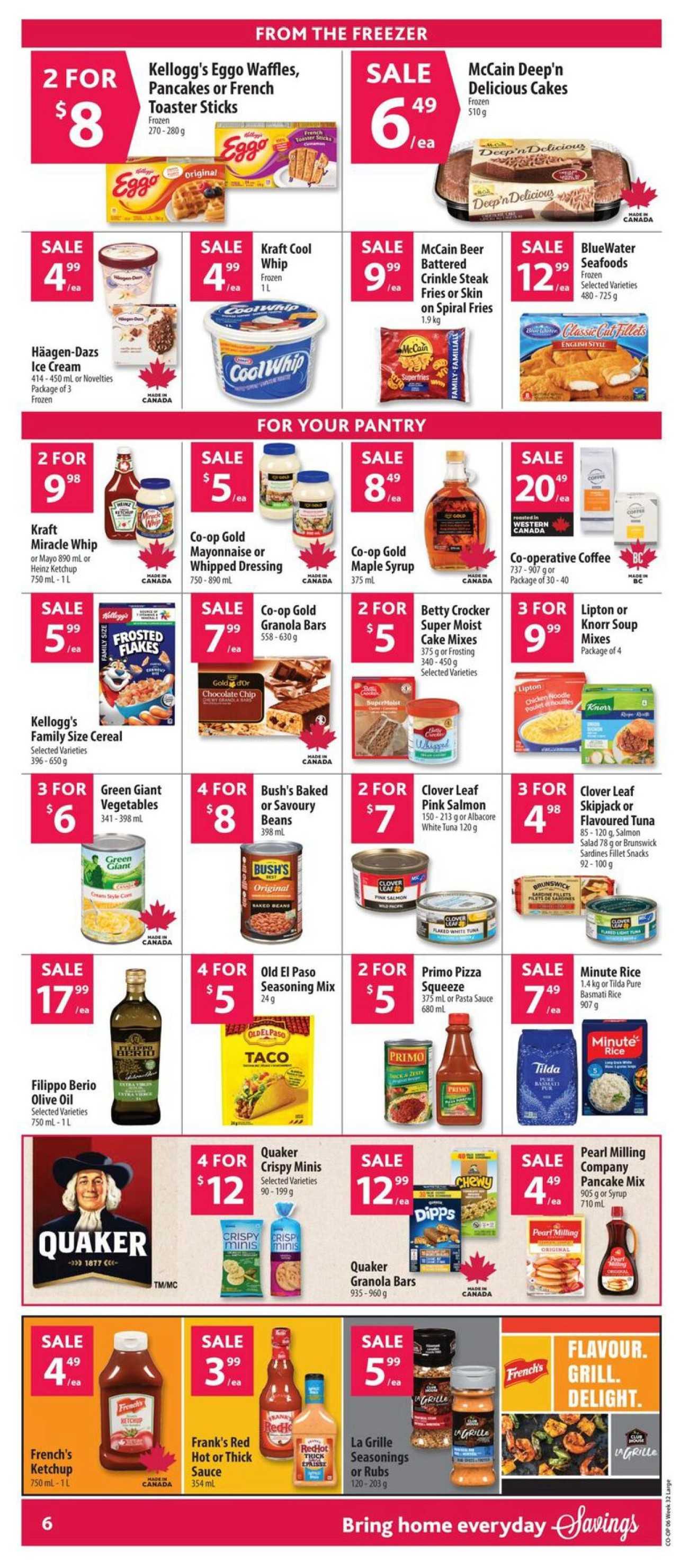 Co-op (West) Food Store Flyer July 31 to August 6