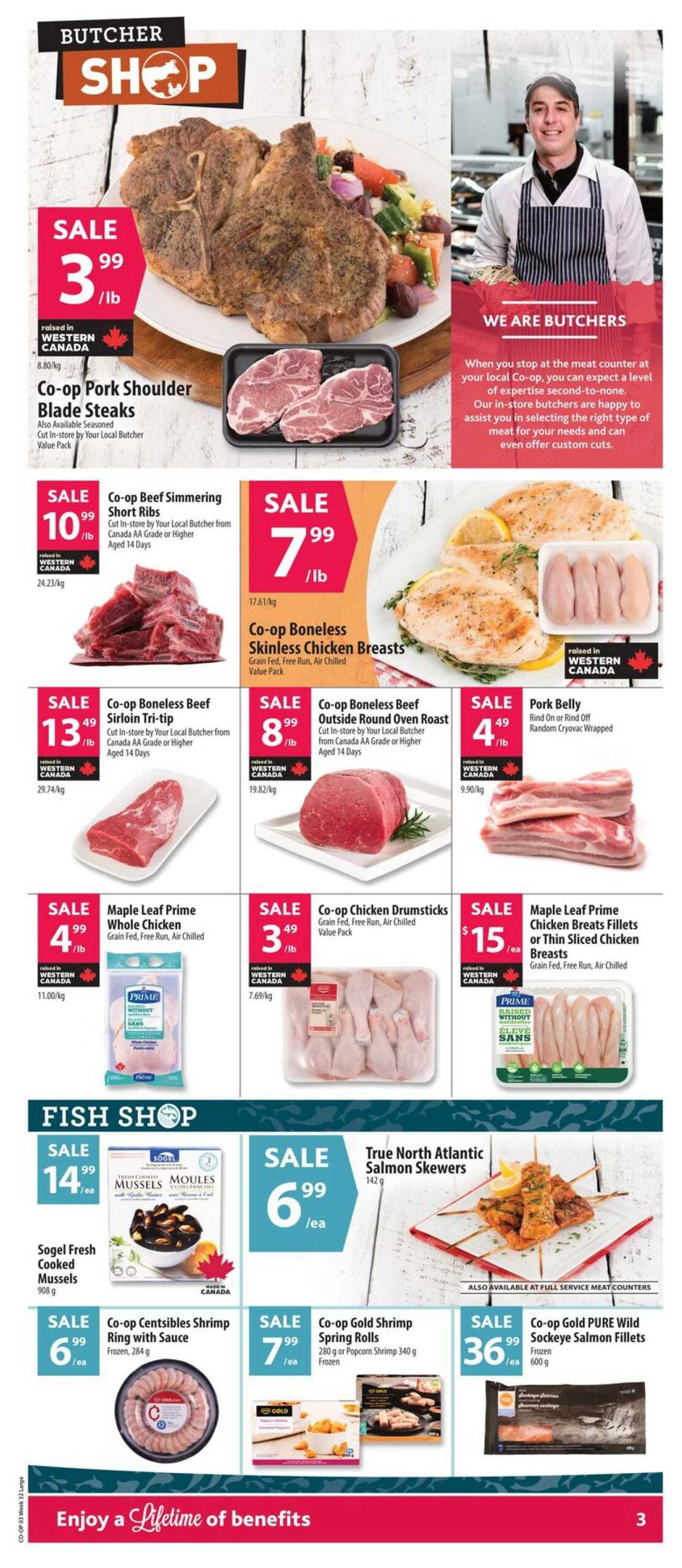 Co-op (West) Food Store Flyer July 31 to August 6
