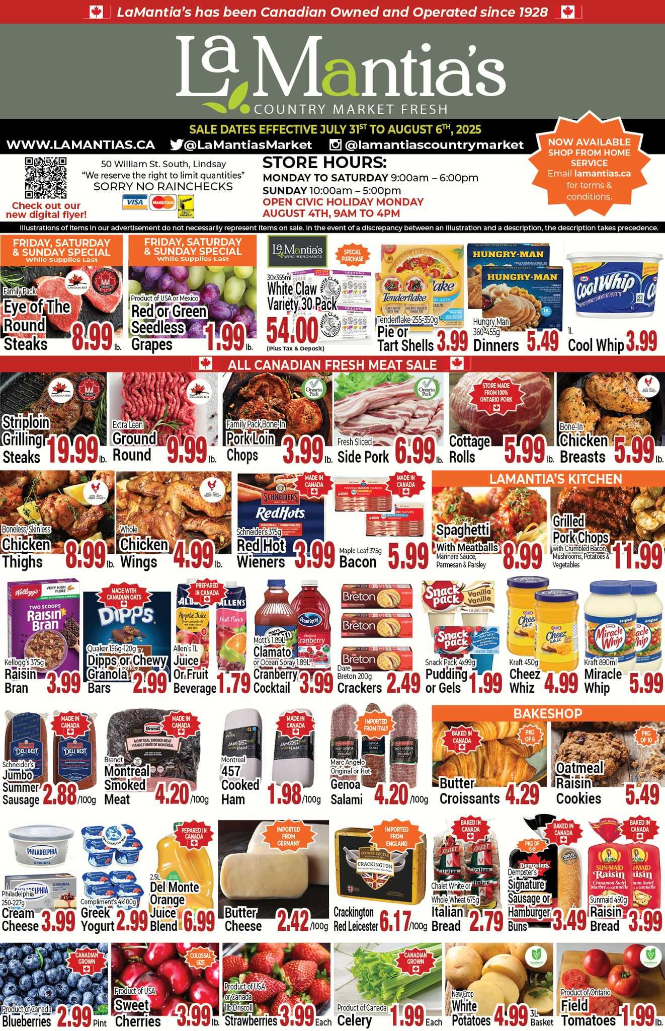 LaMantia's Flyer July 31 to August 6