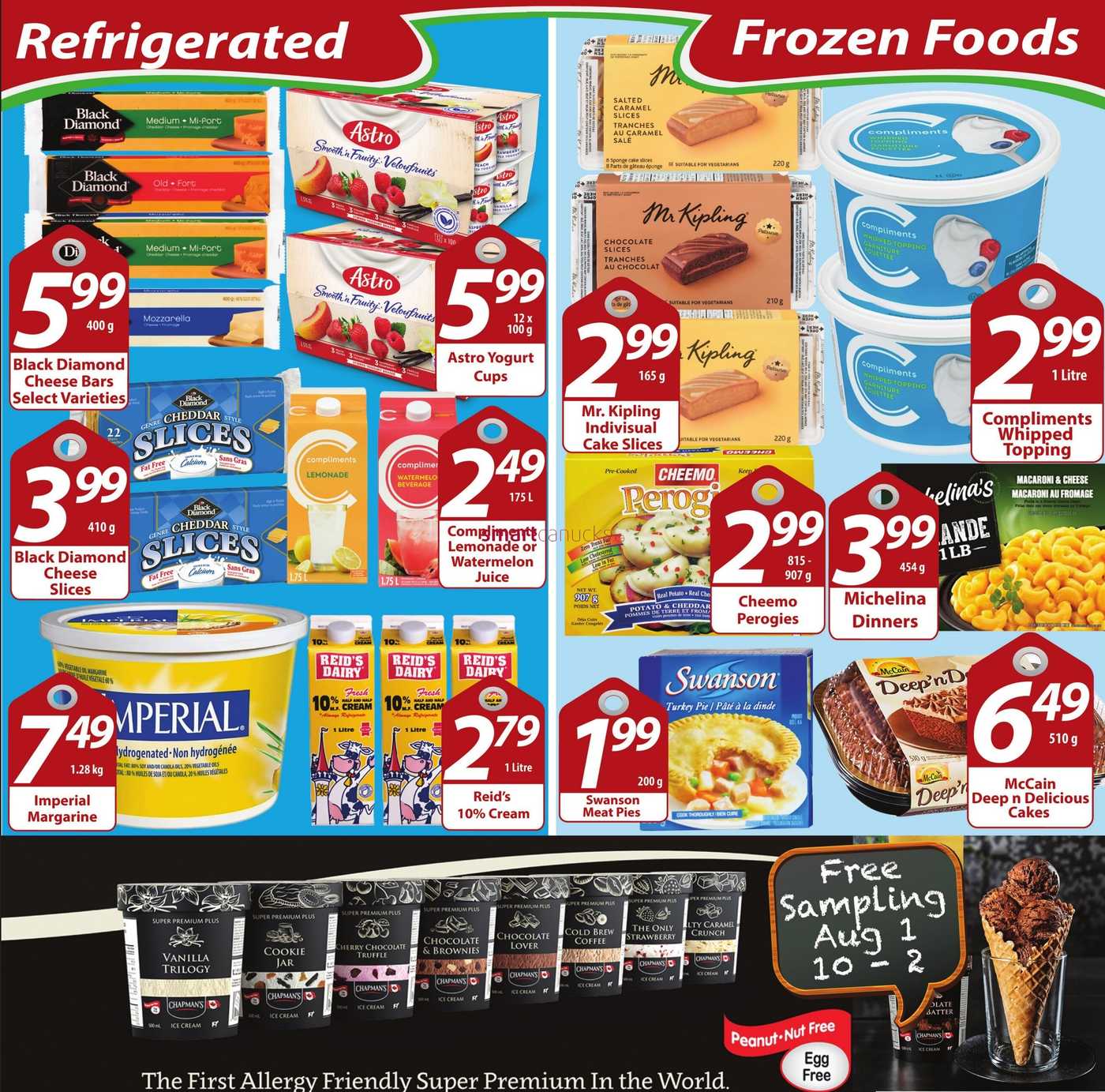 Sharpe's Food Market Flyer July 31 to August 6