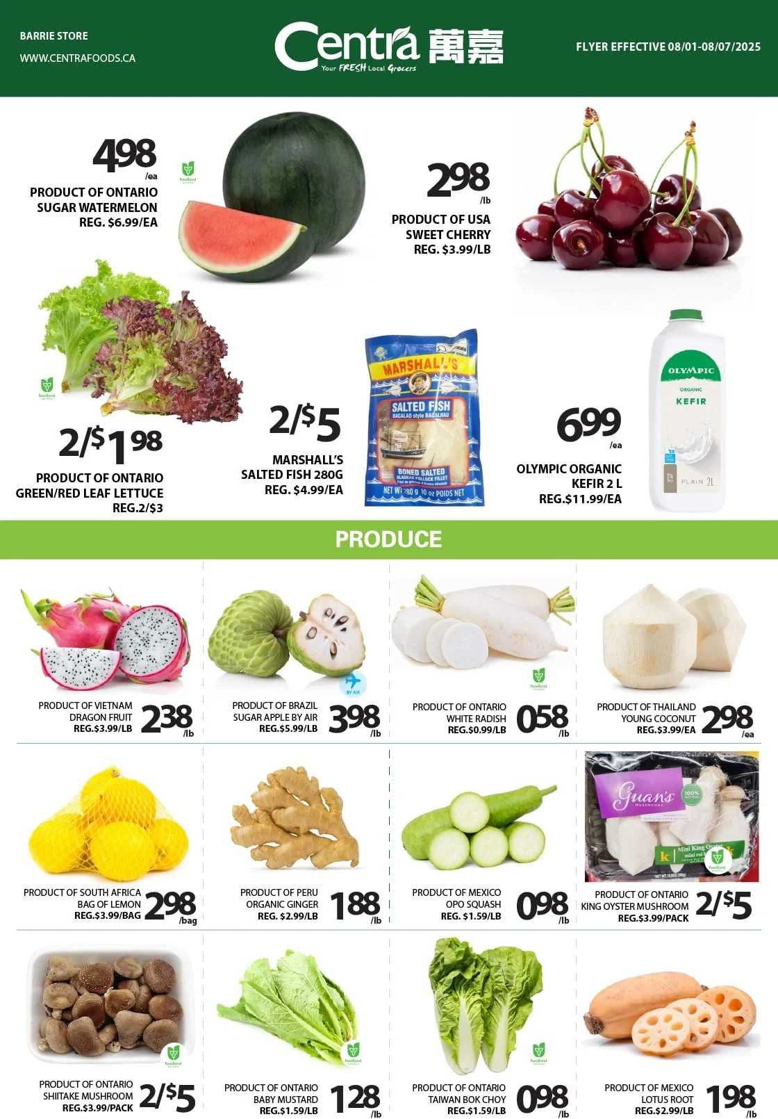 Centra Foods Canada Flyers