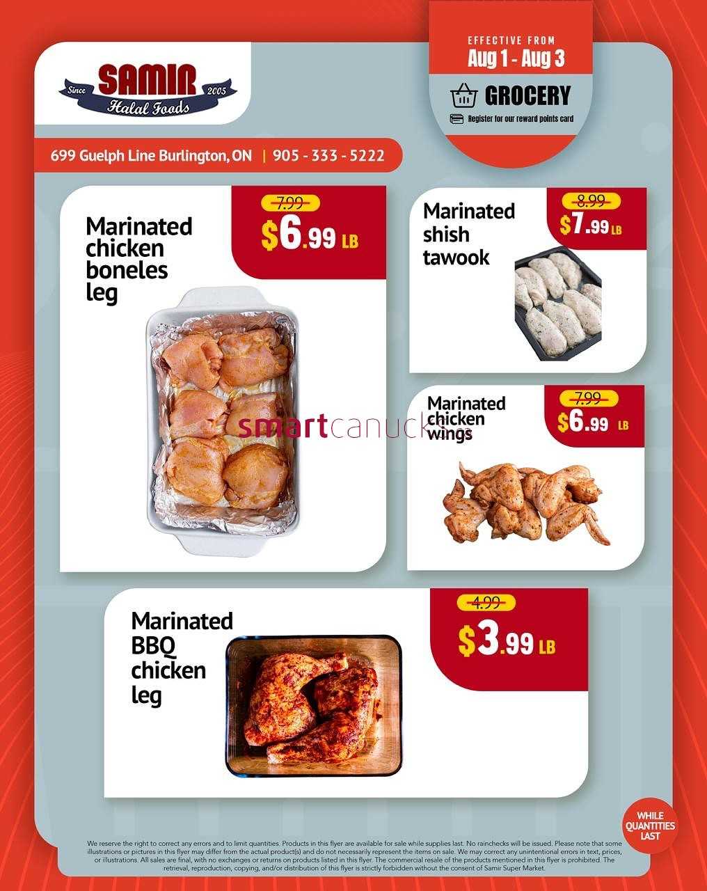 Samir Supermarket Flyer August 1 to 3