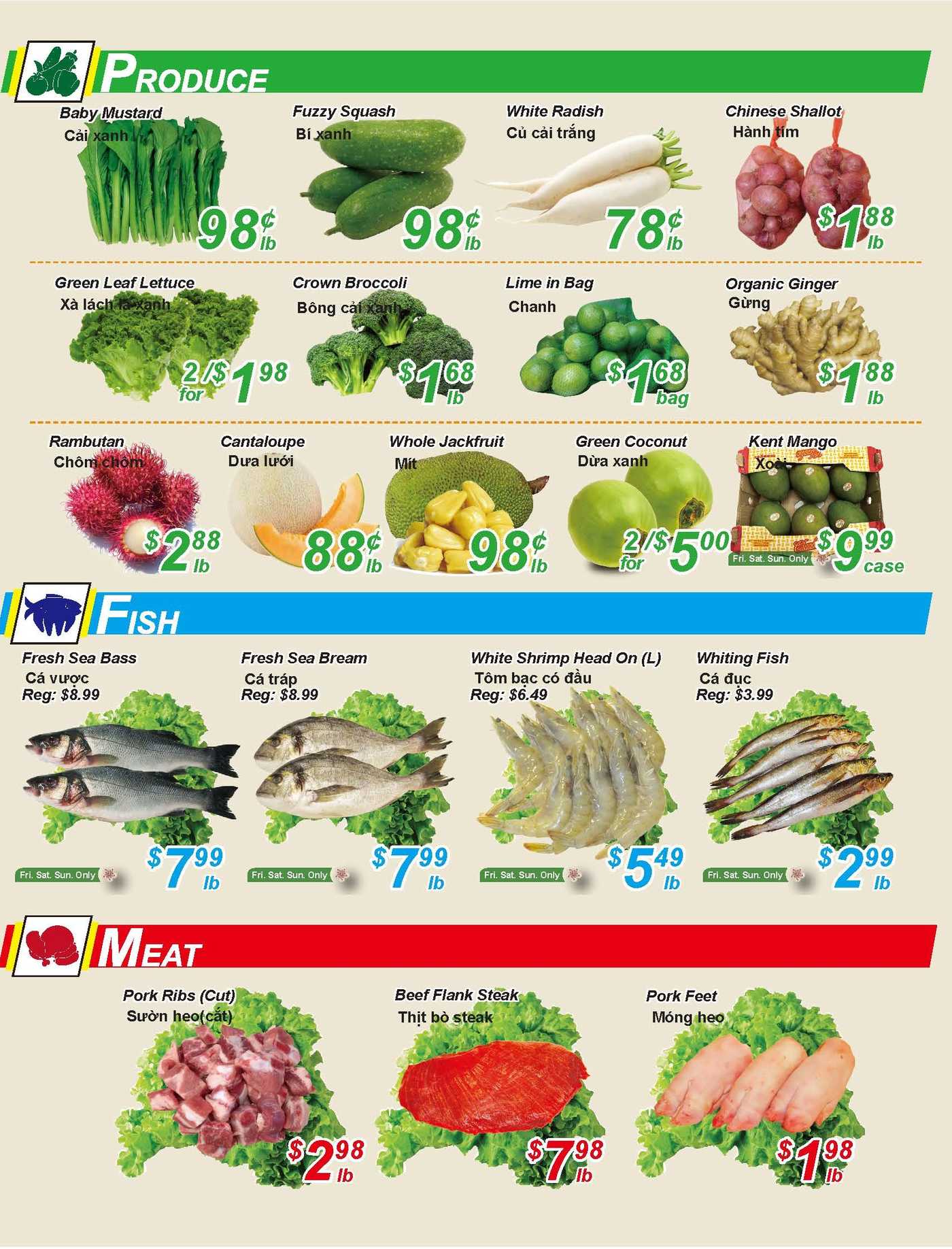Golden Fresh Market Flyer August 1 to 7