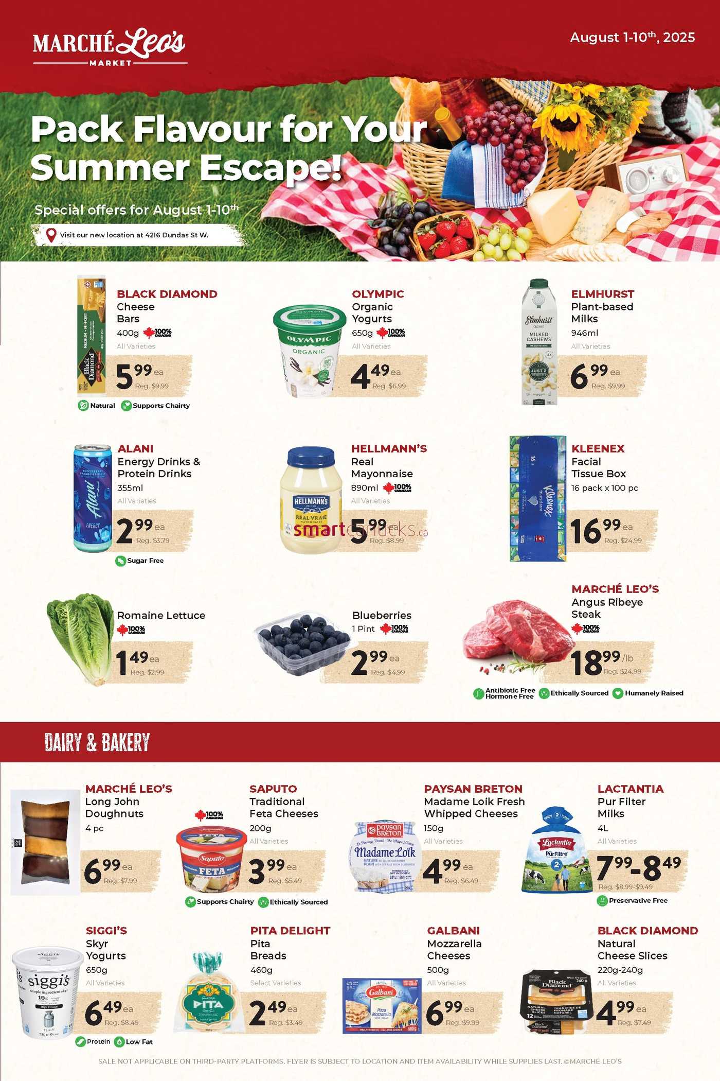 Marche Leo's Flyer August 1 to 10