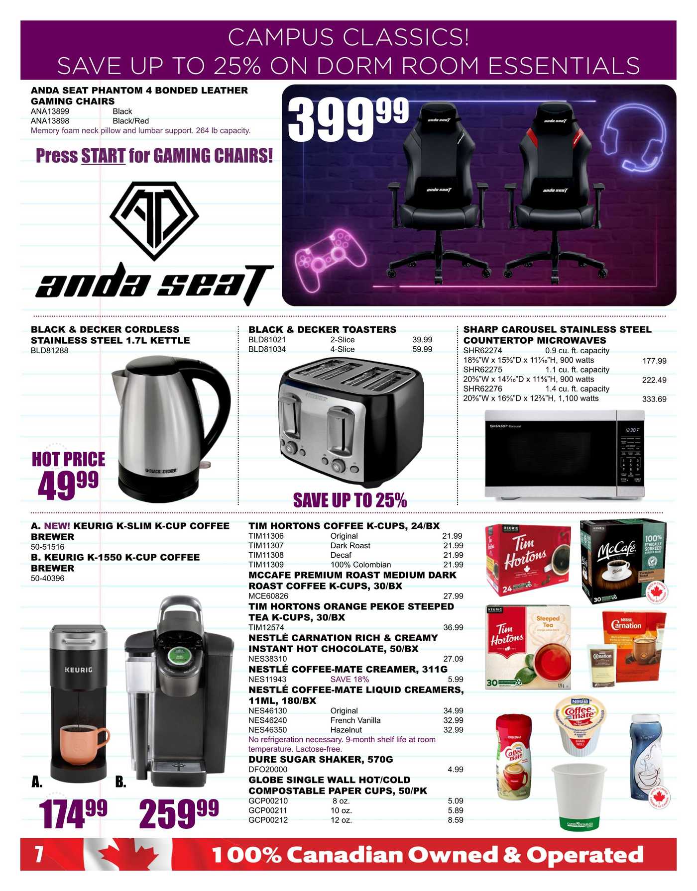 Covey Basics Back To School Flyer August 1 to September 5