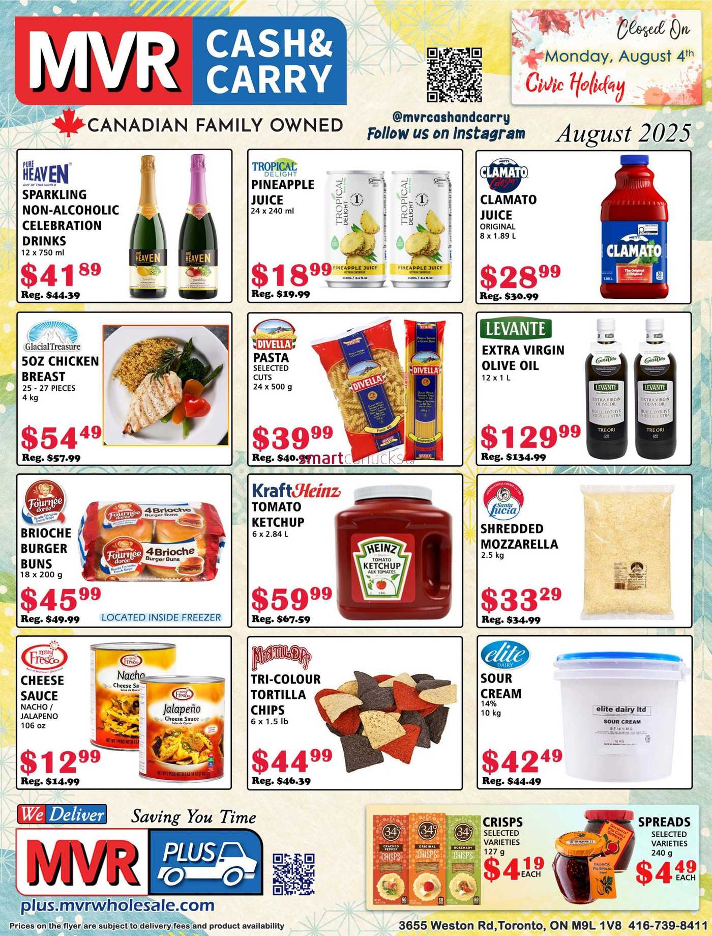 MVR Cash & Carry Canada Flyers