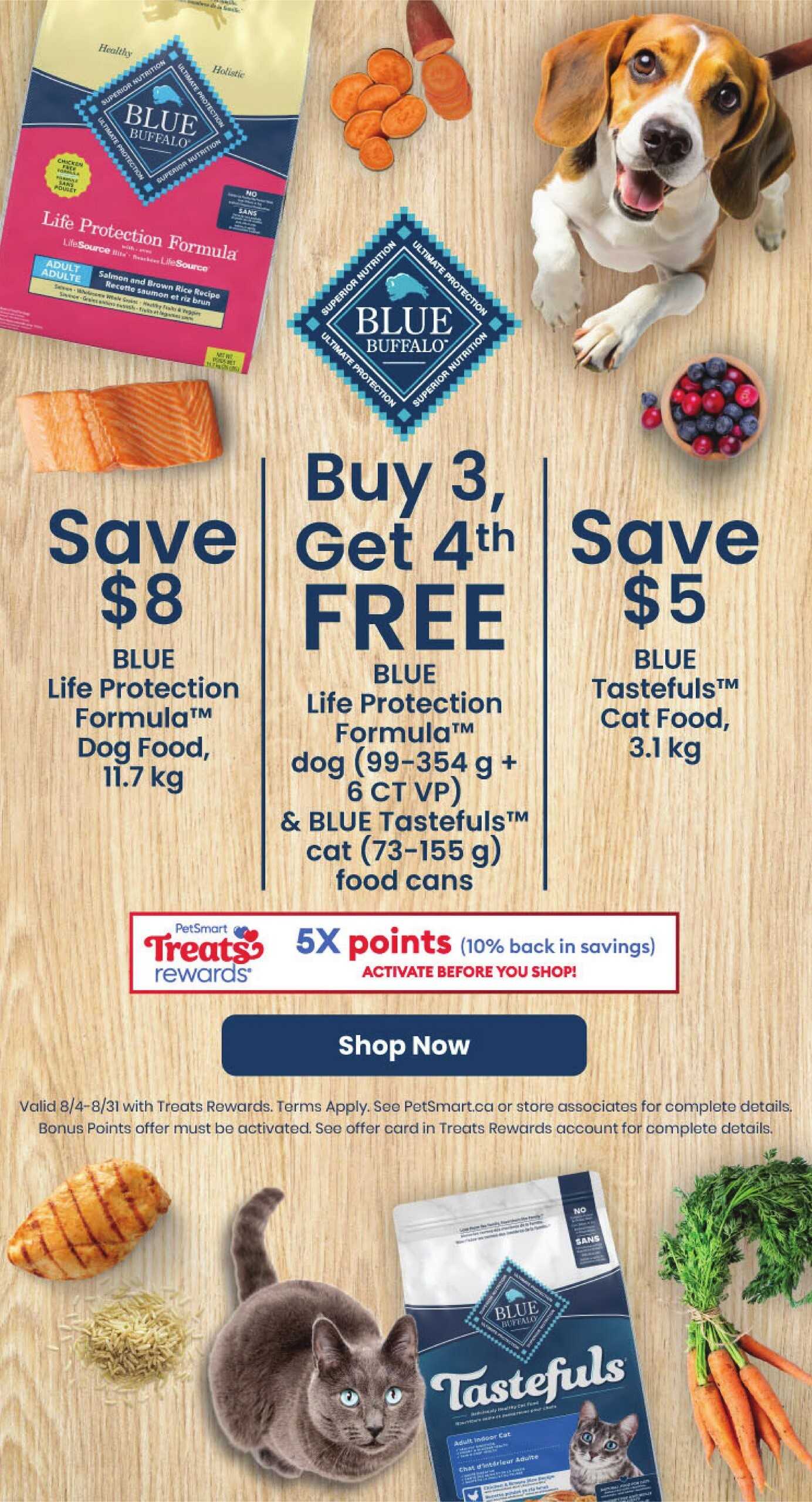 PetSmart Flyer August 4 to 10