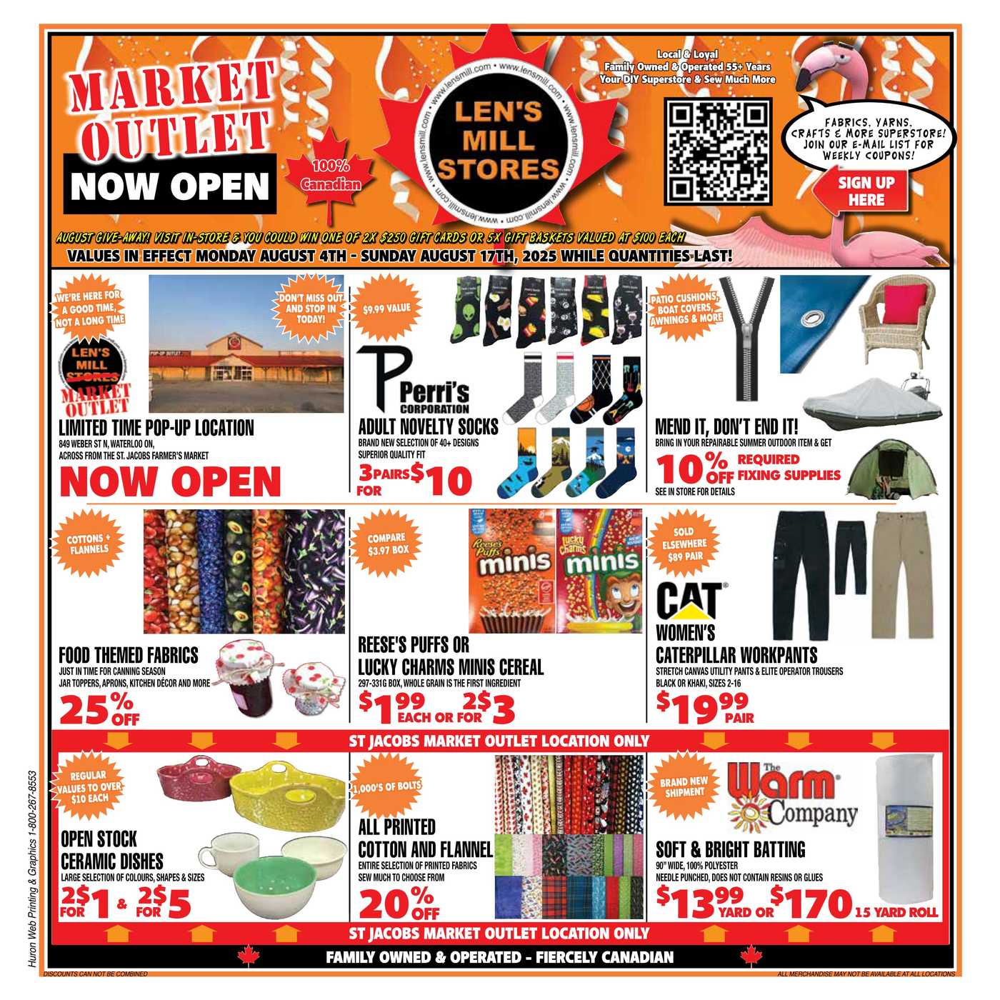 Len's Mill Stores Flyer August 4 to 17