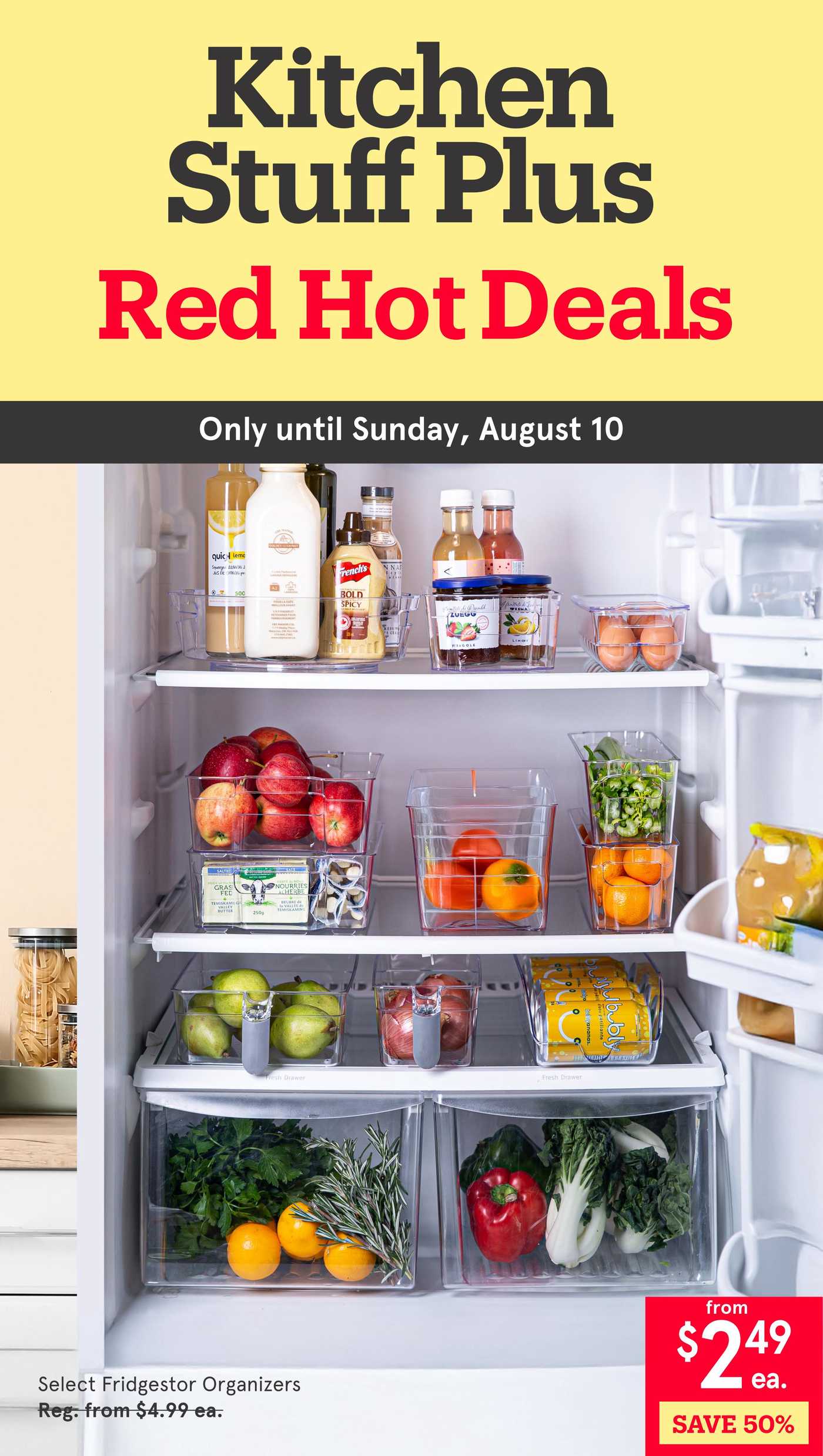 Kitchen Stuff Plus Red Hot Deals Flyer August 5 to 10