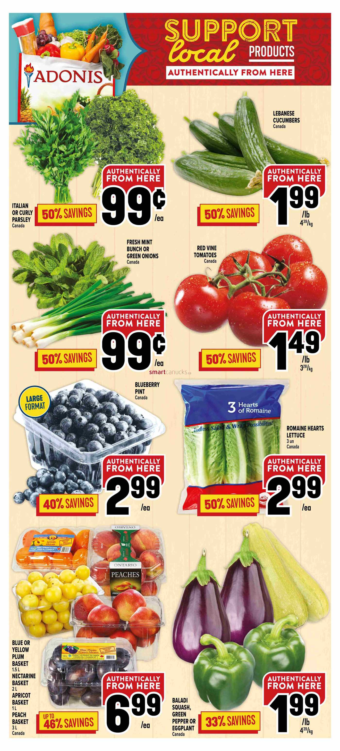 Adonis (ON) Flyer August 7 to 13