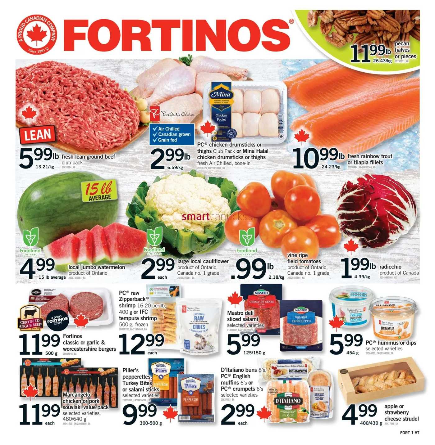 Fortinos Flyer August 7 to 13