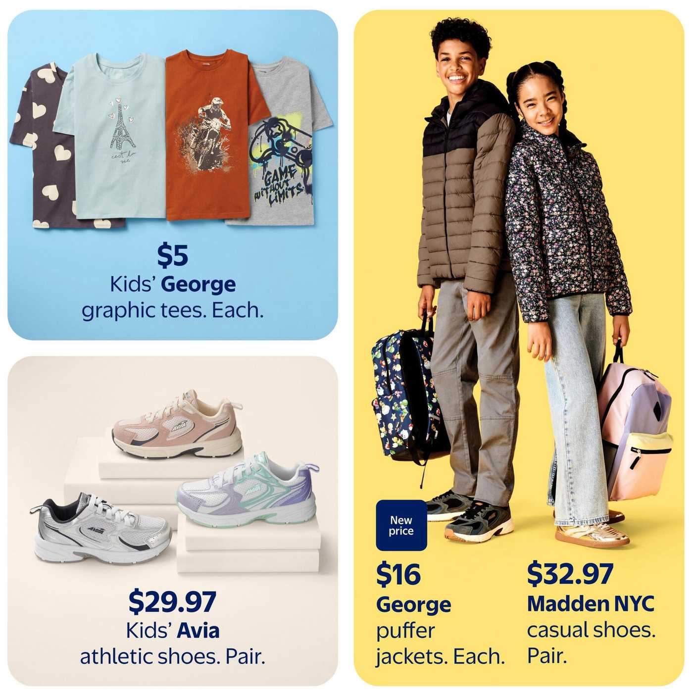 Walmart Back To School Flyer August 7 to September 17