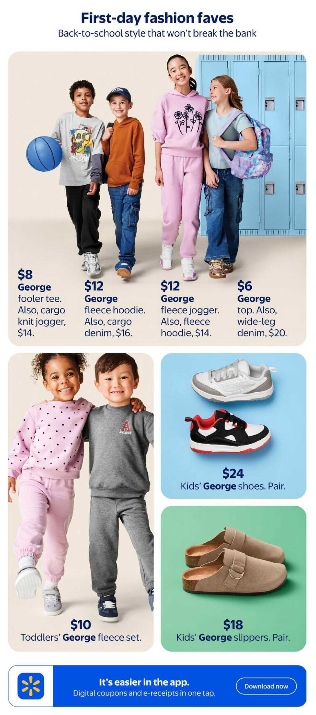 Walmart Back To School Flyer August 7 to September 17