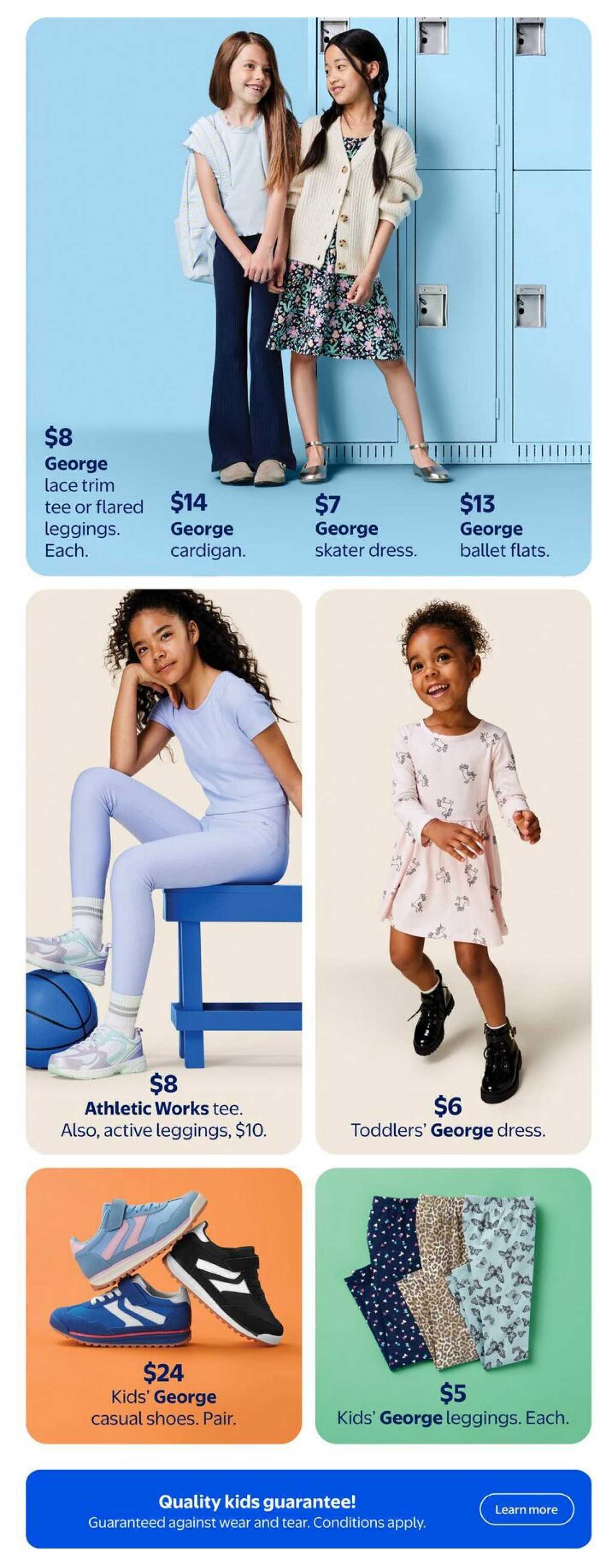 Walmart Back To School Flyer August 7 to September 17