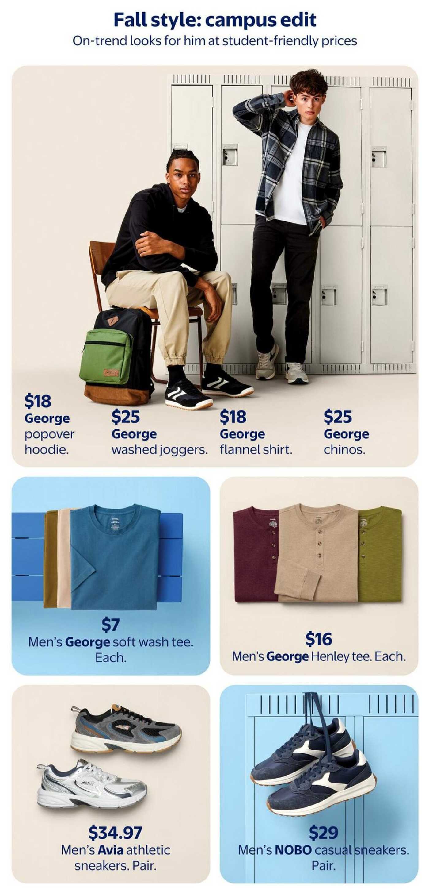 Walmart Back To School Flyer August 7 to September 17