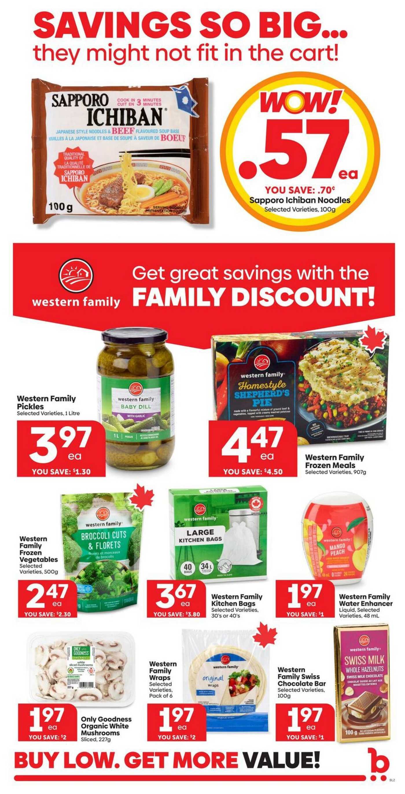 Buy-Low Foods Flyer August 7 to 13