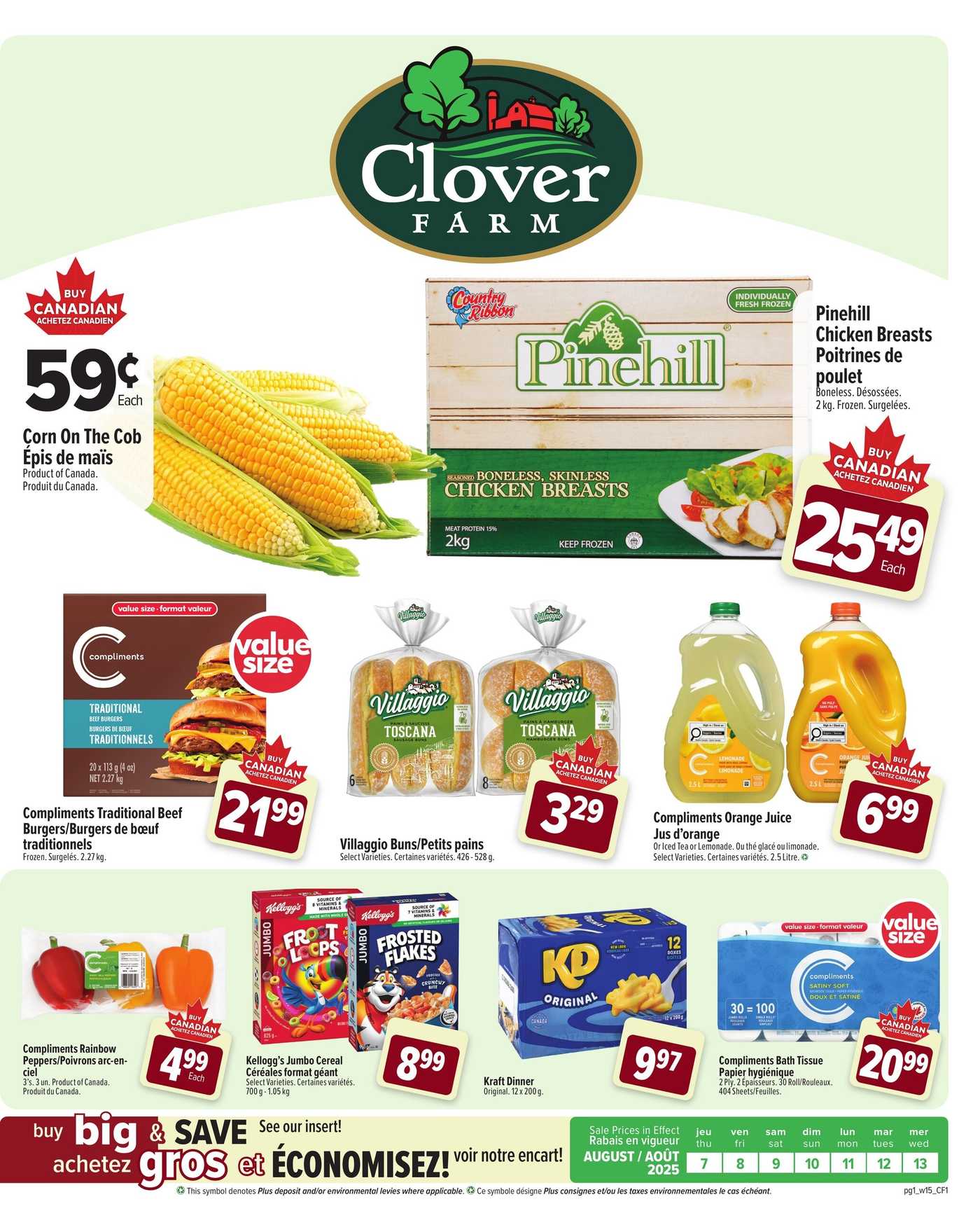 Clover Farm Canada Flyers