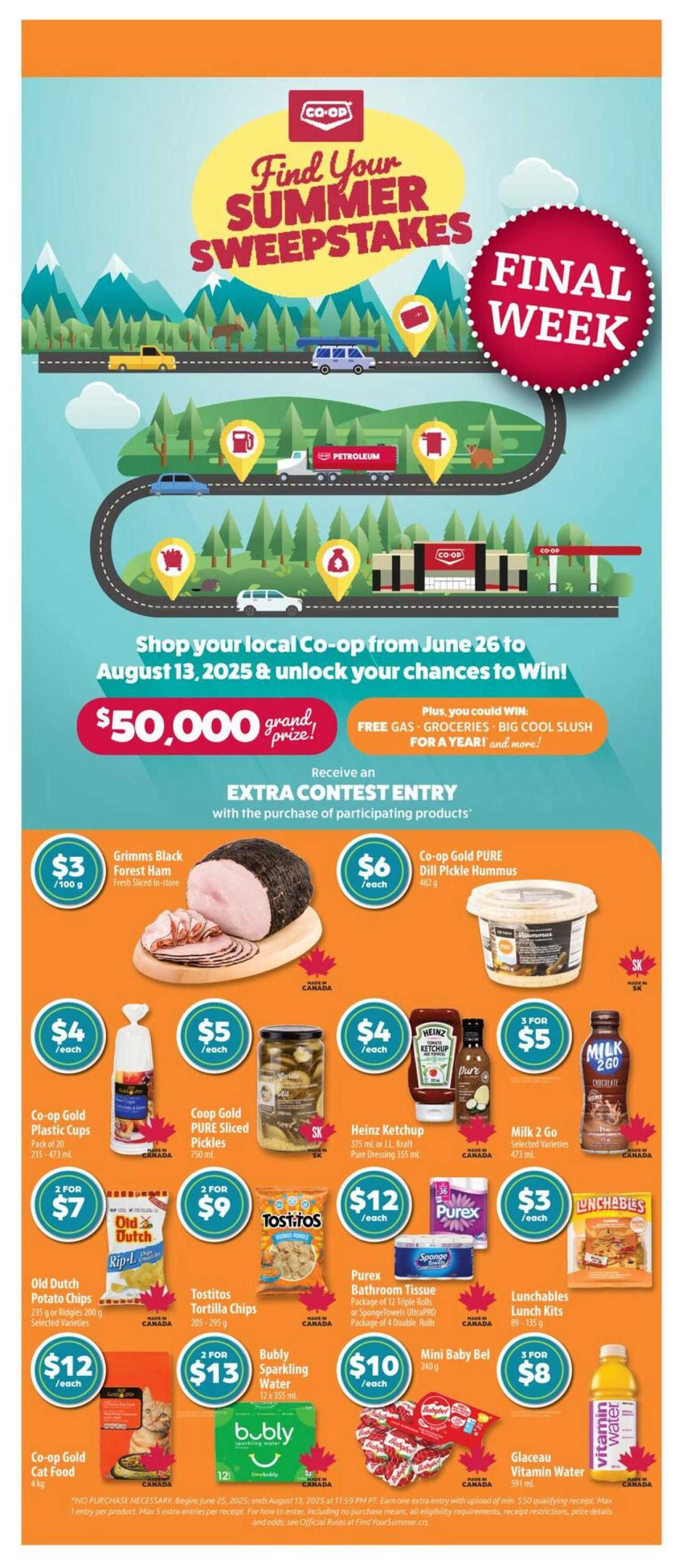 Co-op (West) Food Store Flyer August 7 to 13