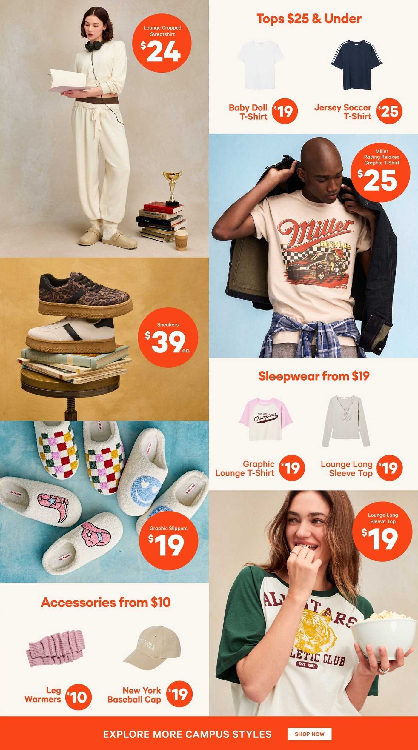 Joe Fresh Flyer August 7 to 13