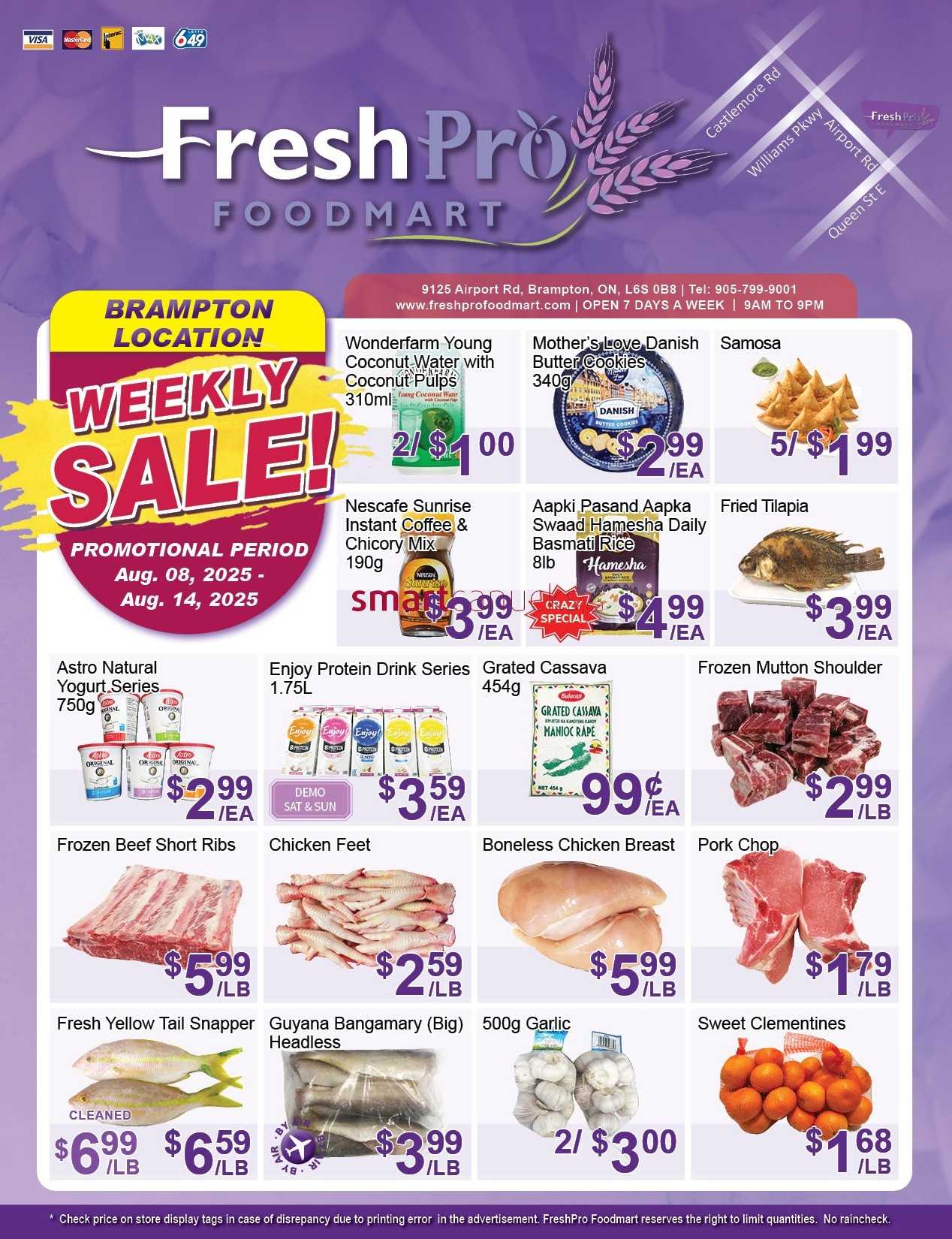 FreshPro Foodmart Canada Flyers