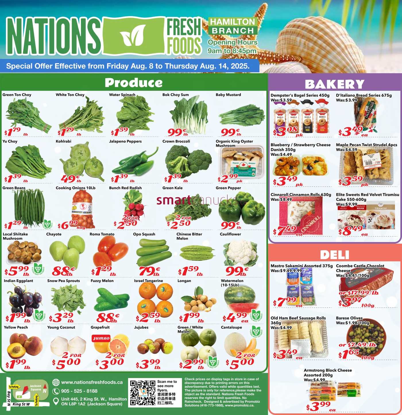 Nations Fresh Foods (Hamilton) Flyer August 8 to 14