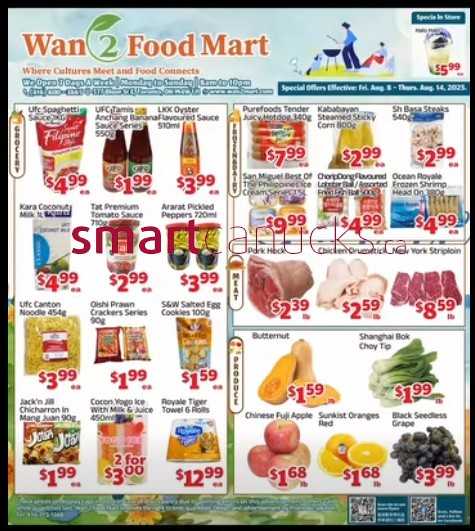 Wan 2 Food Mart Canada Flyers