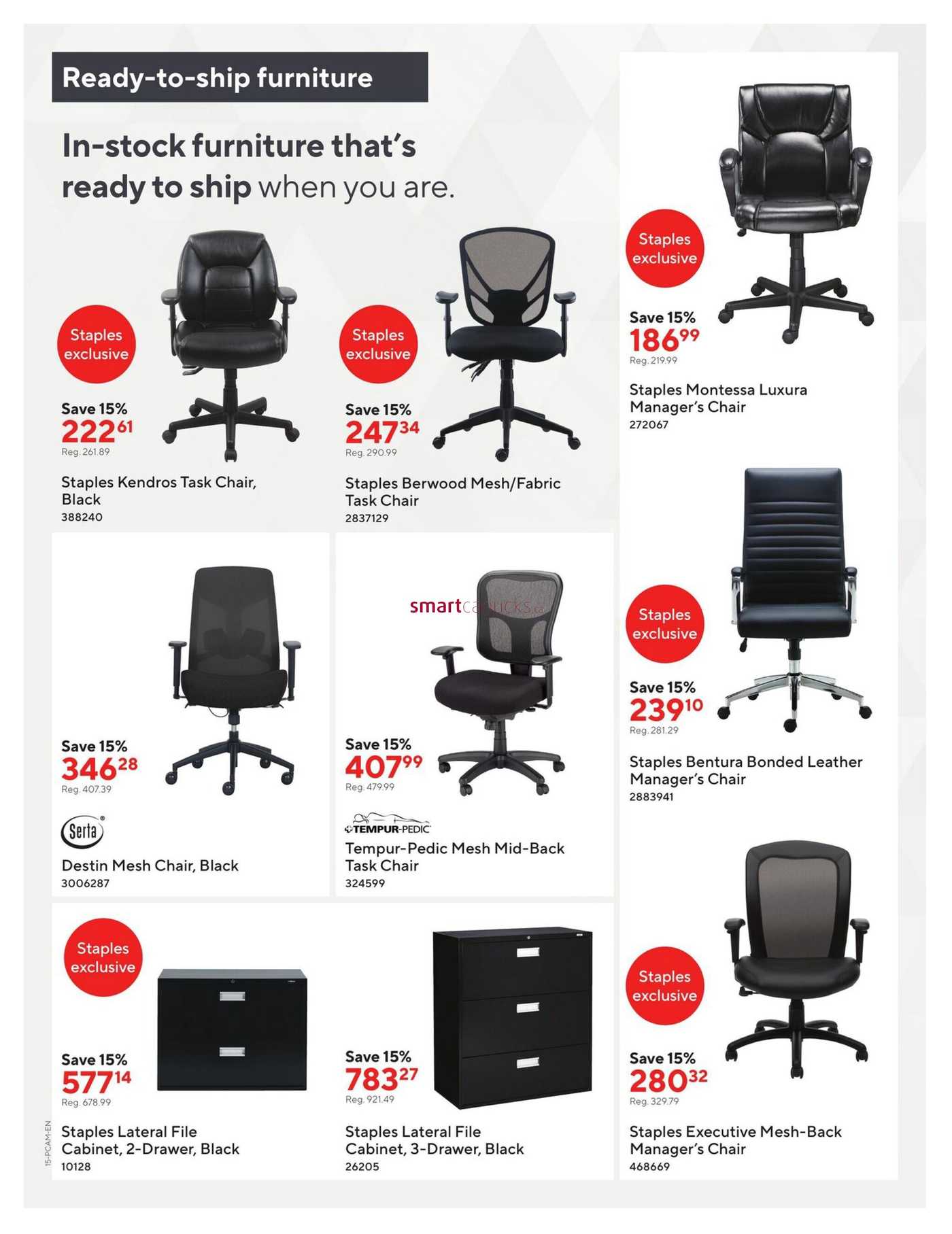 Staples Preferred Flyer August 8 to 21
